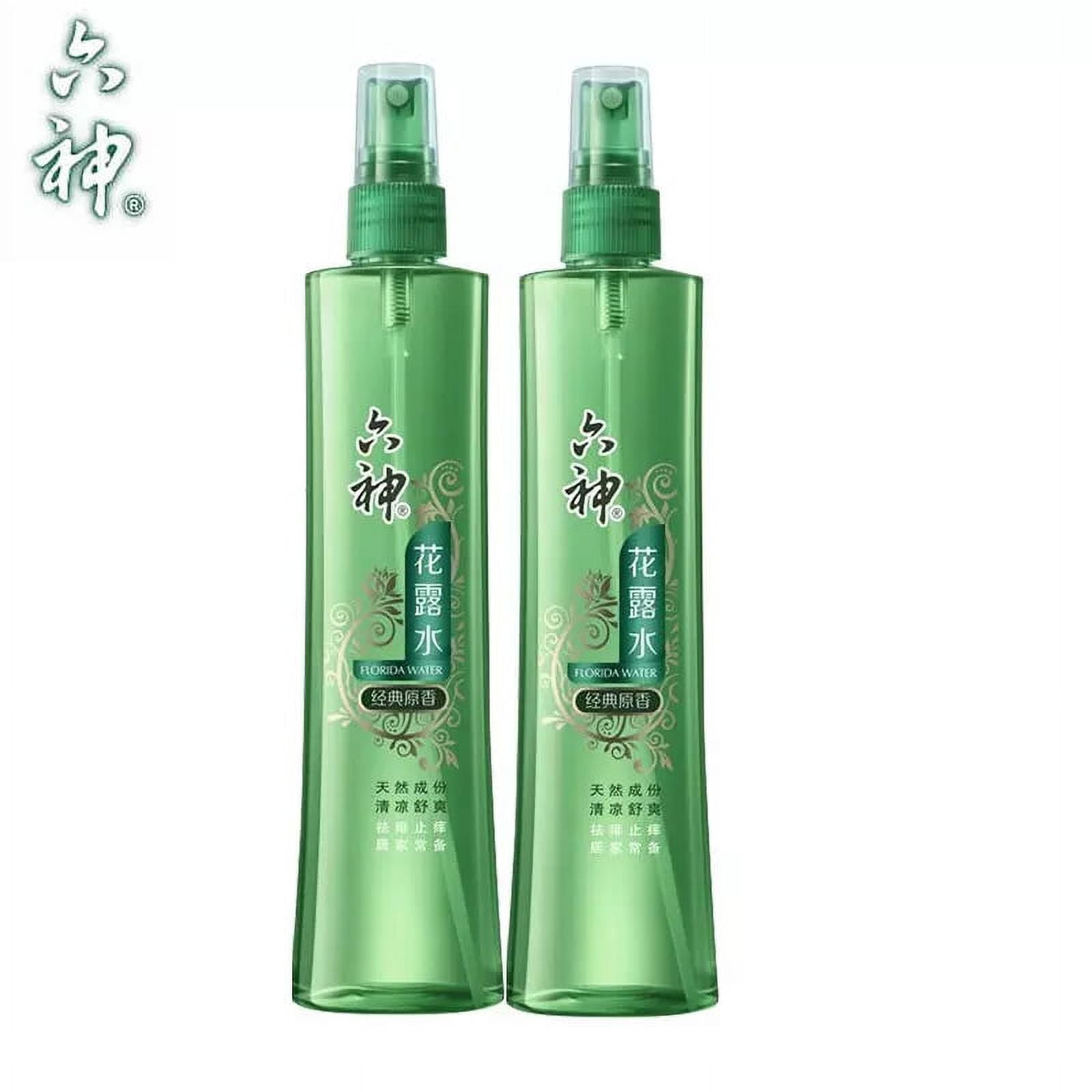 Liushen Florida Water Classic Aromatic Herbal Essence, 180ml*2 for Prickly Heat & Itch Relief ...