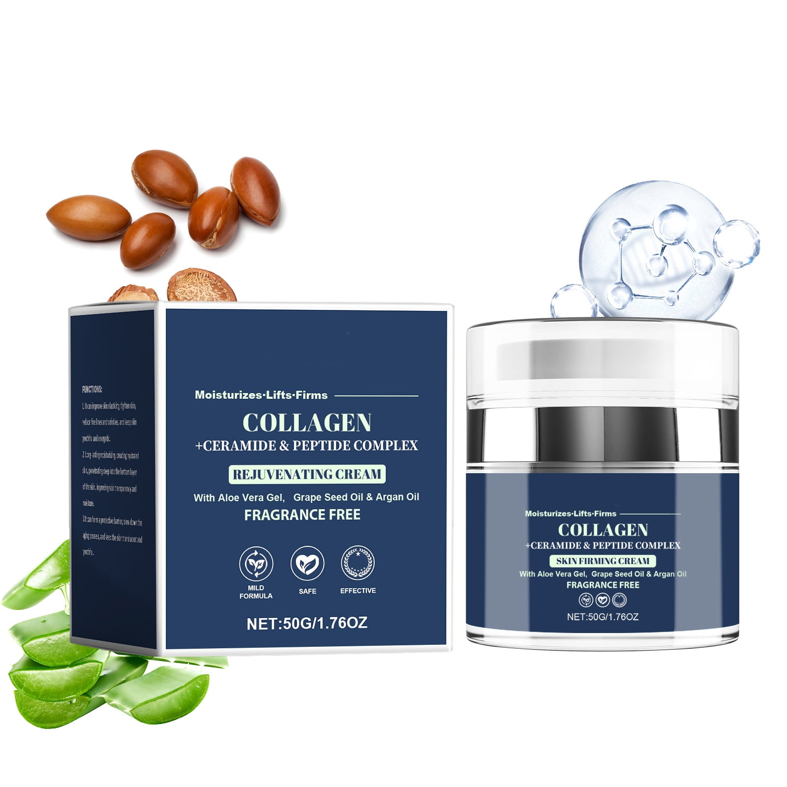 Liushuuuu Complete & Firming Collection Nourishing Face For Youthful ...