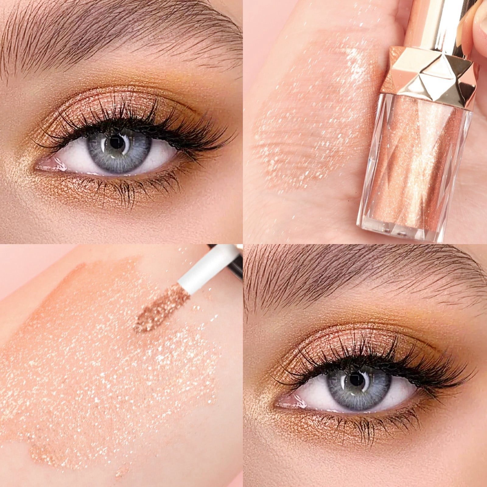 Liushuuuu Hidden Cosmetics Colored Liquid Eyeshadow European And Makeup ...