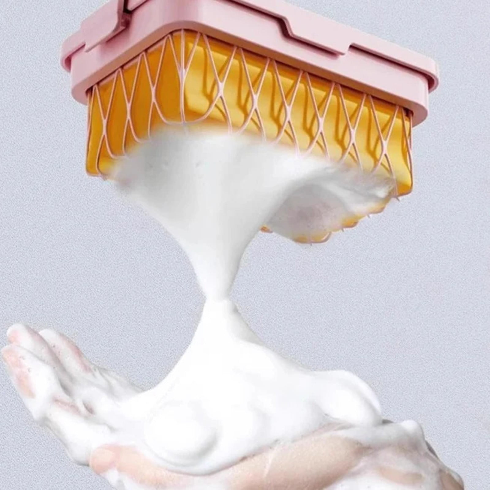 Liushuuuu Highly Elastic Mesh Soap High Stainless Dish Pan Roll Out ...