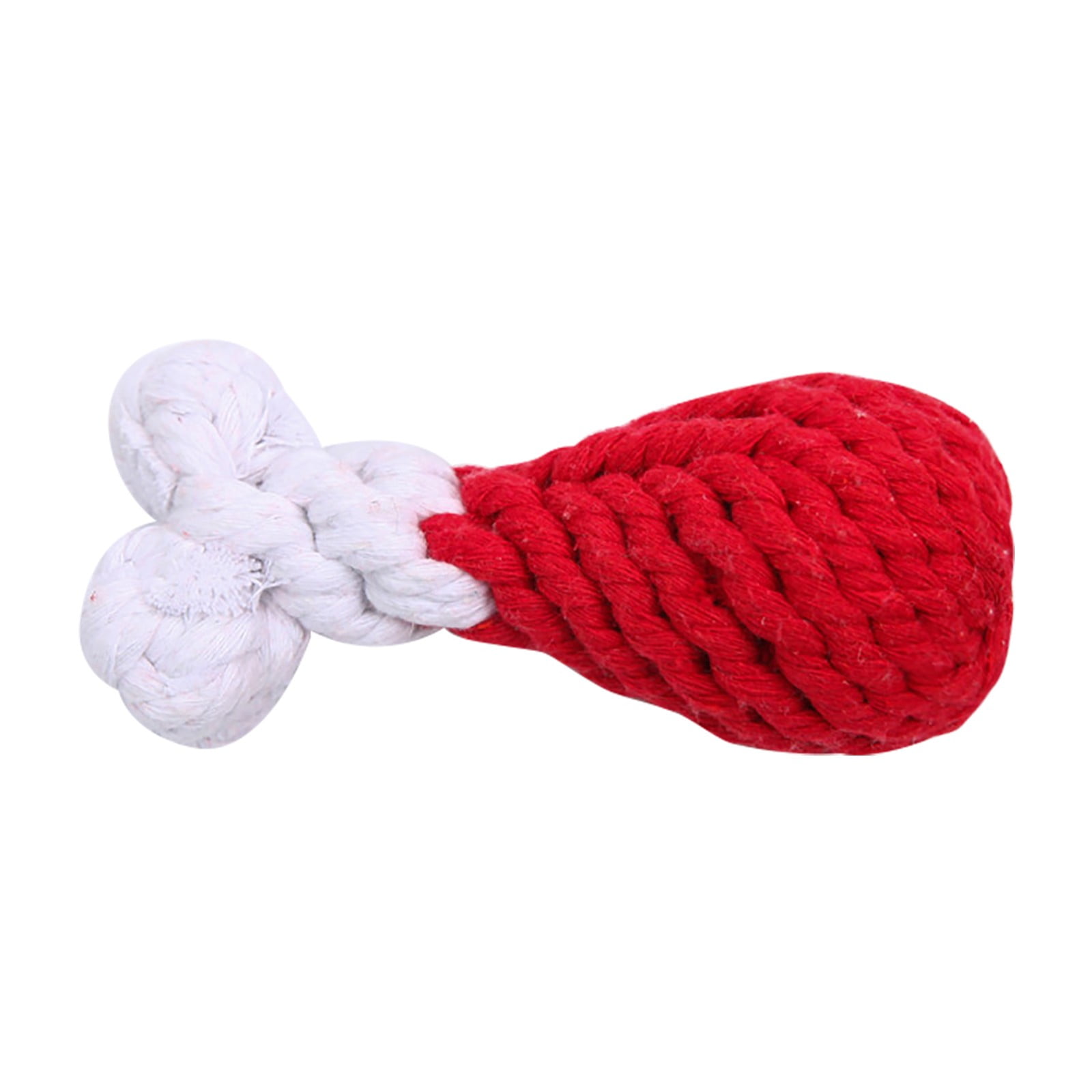 Liushuuuu Knitting Pet Rope Knitting Chicken Leg Rope Toy Cat Dog Needs ...