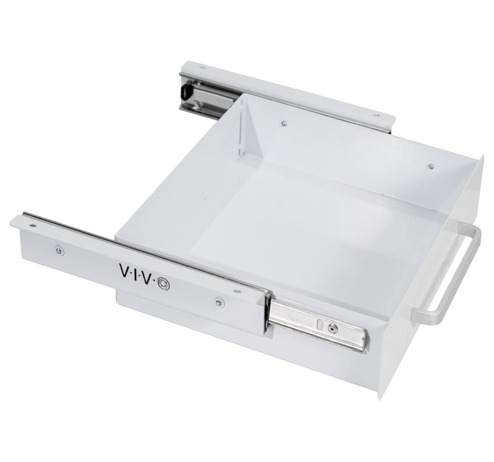 Liuyao 13 inch Under Desk Mounted Sliding Pull-out Drawer for Office ...