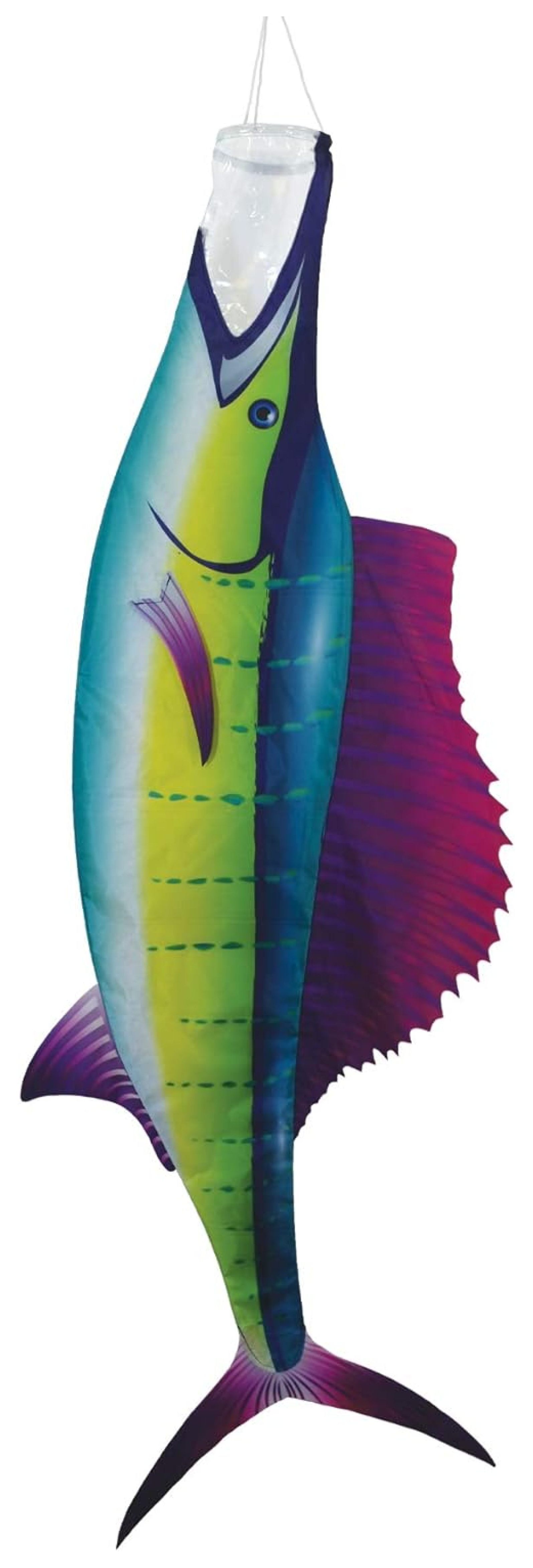 Liuyao 5159 Sailfish 50-Inch Fish Windsock-Realistic Fishsock - Walmart.com