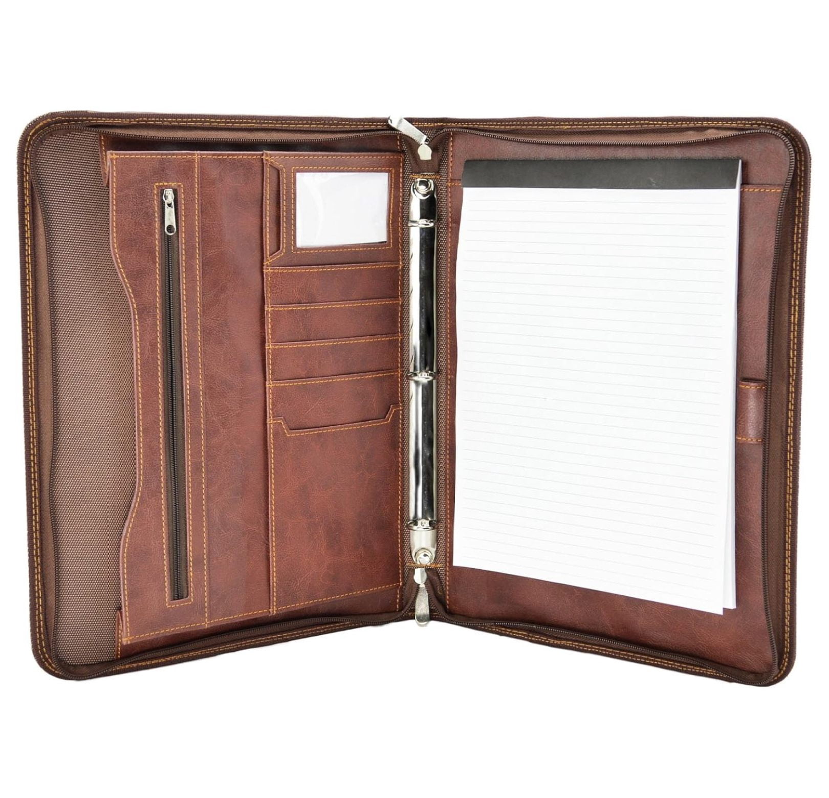 Liuyao Professional Excel Business Slim Briefcase Organizer in Brown ...