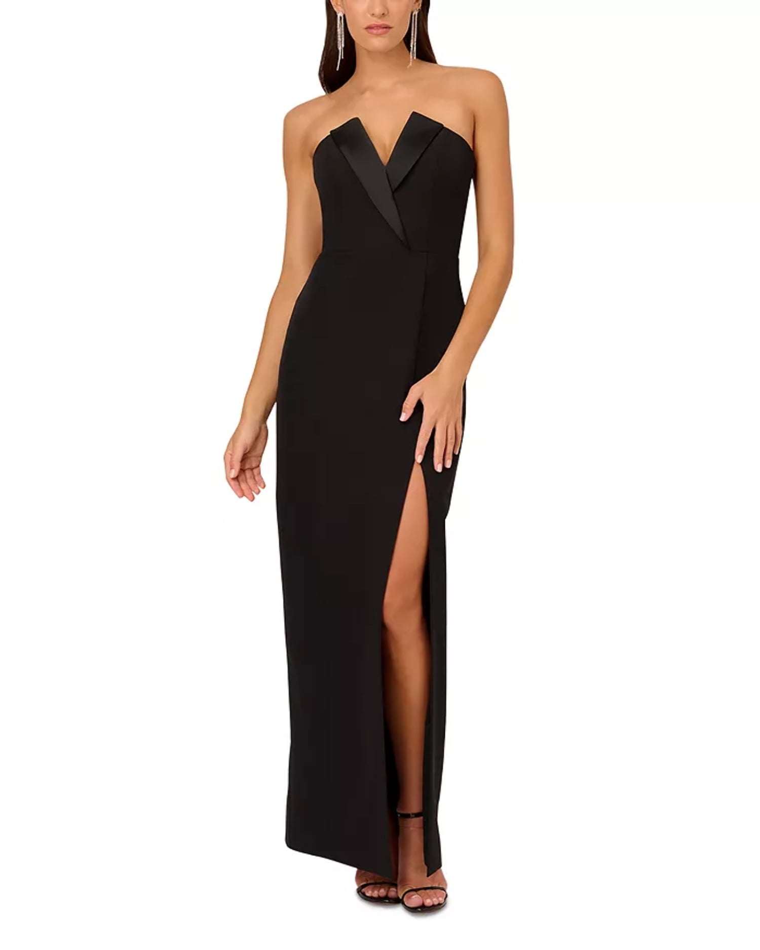 Liv Foster Strapless Column Gown - Walmart.com