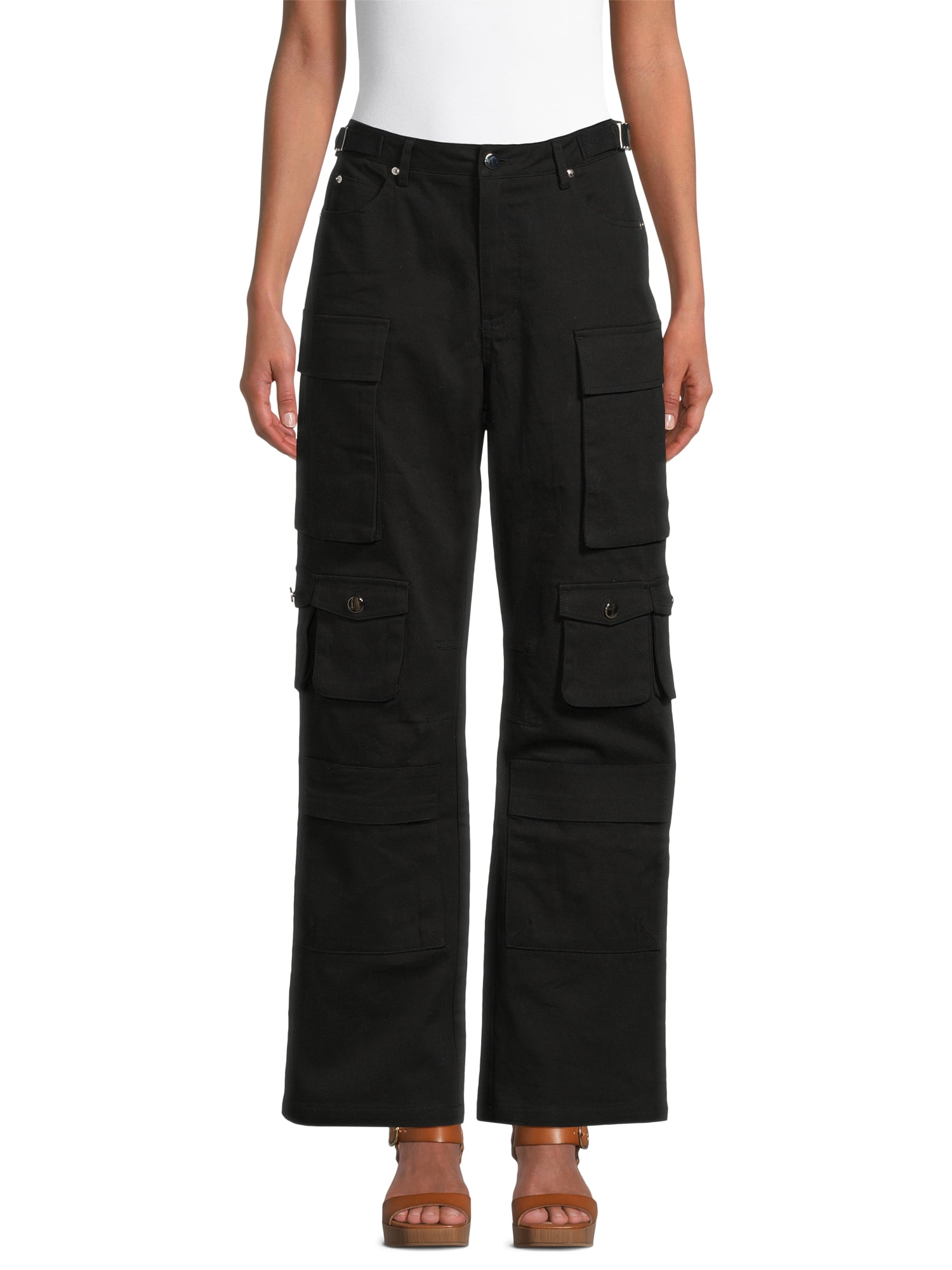 Liv & Lottie Juniors Multi Pocket Cargo Pants, Sizes S-XL - Walmart.com