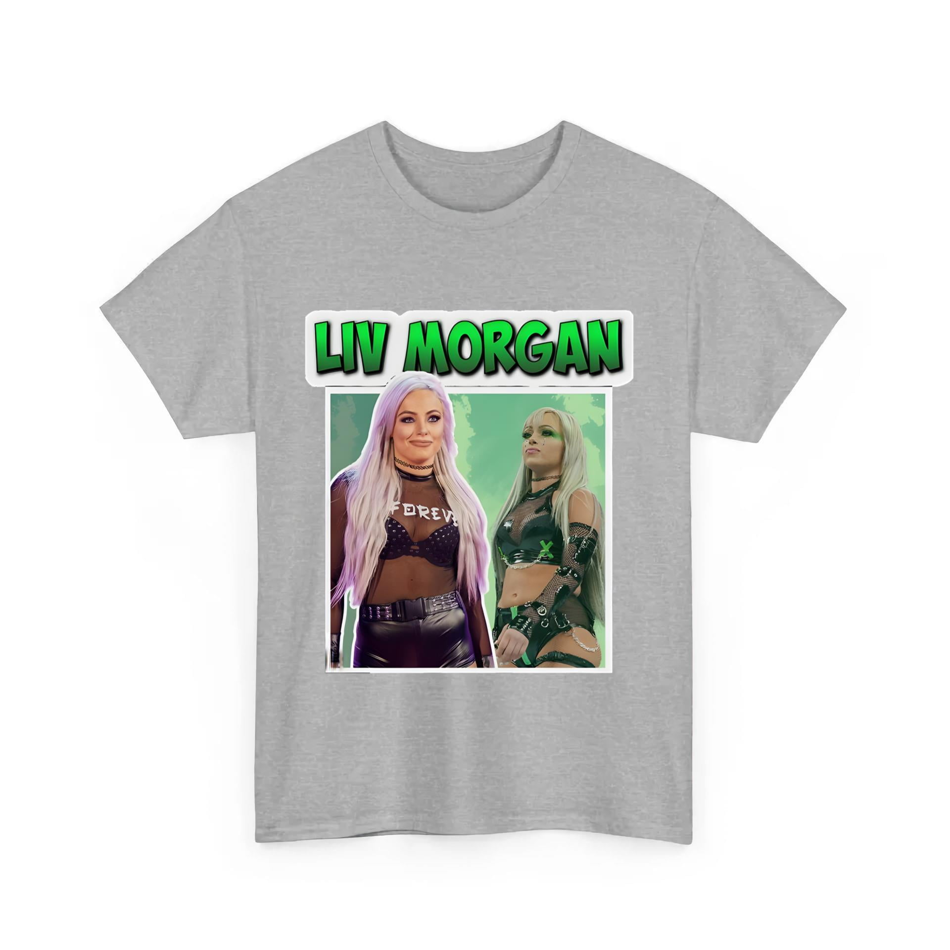 Liv Morgan Green Logo shirt - Walmart.com