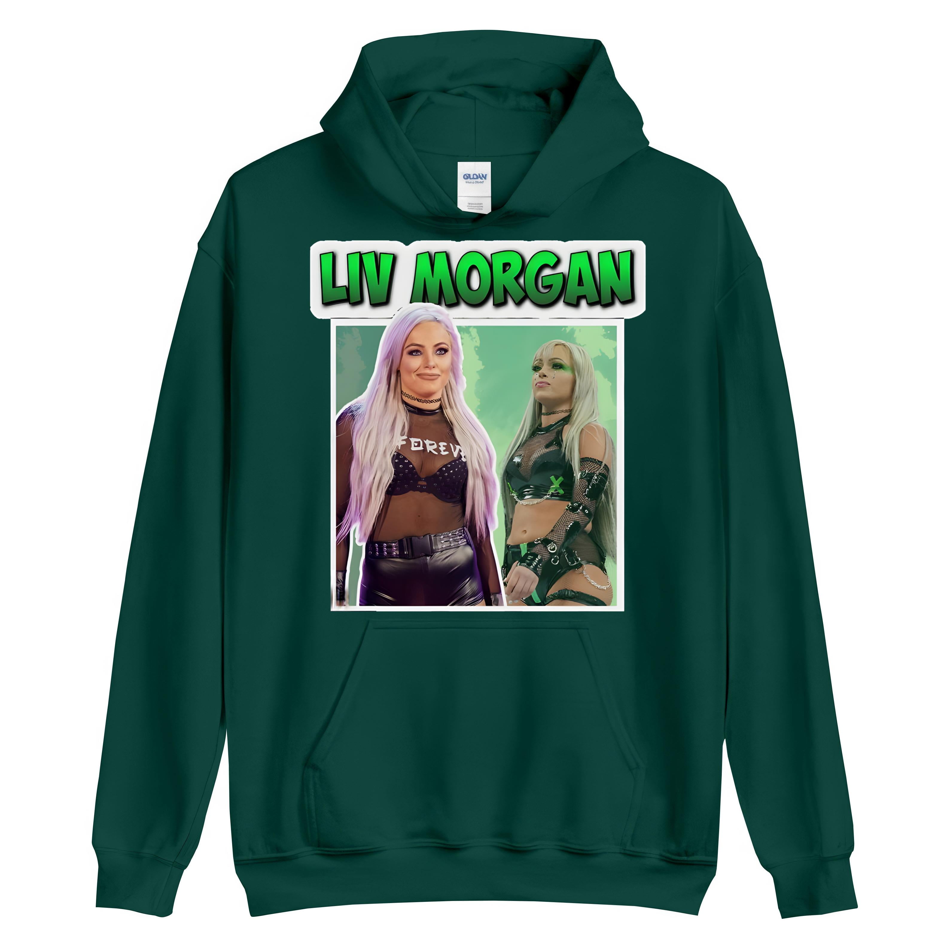 Liv Morgan Green Logo shirt - Walmart.com