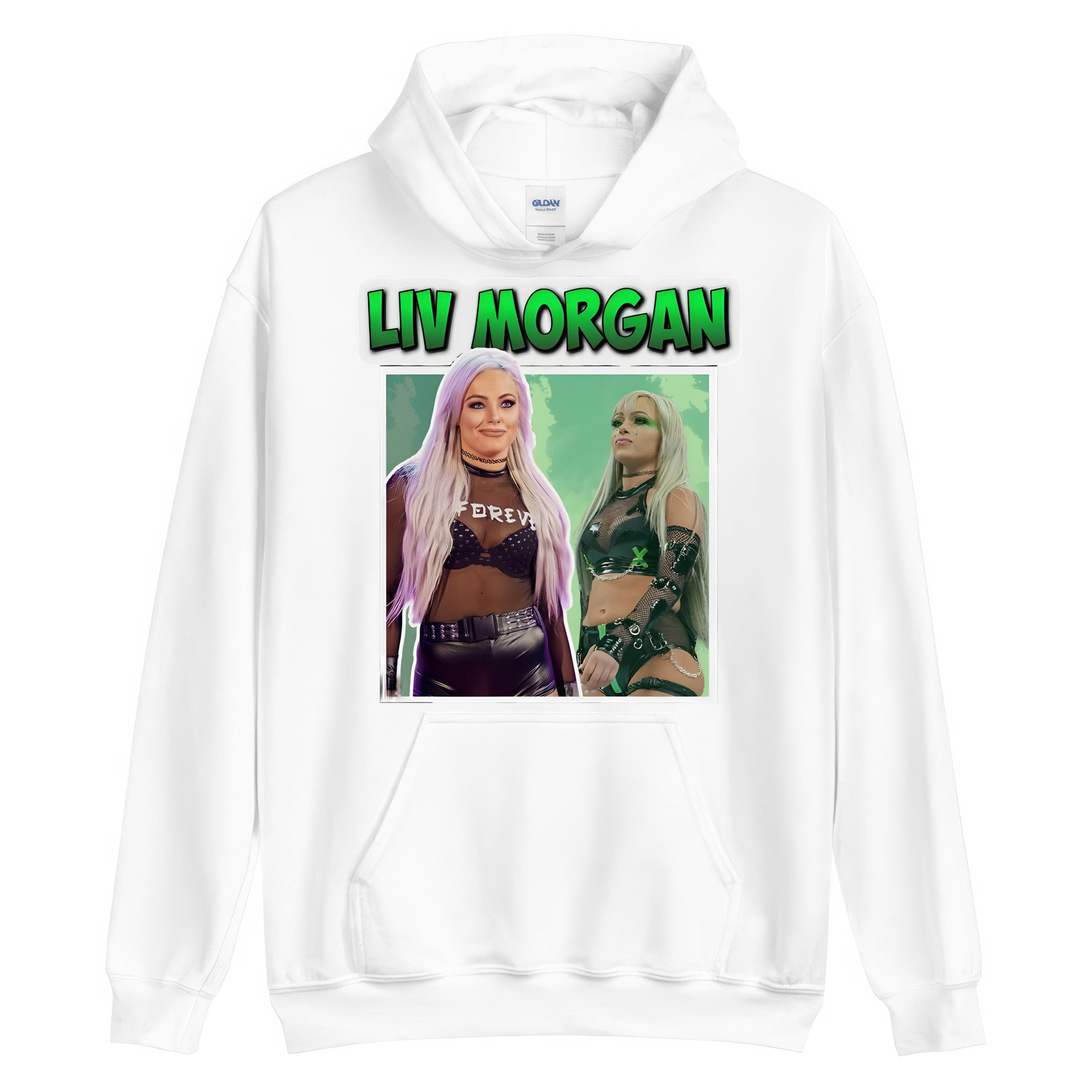 Liv Morgan Green Logo shirt - Walmart.com
