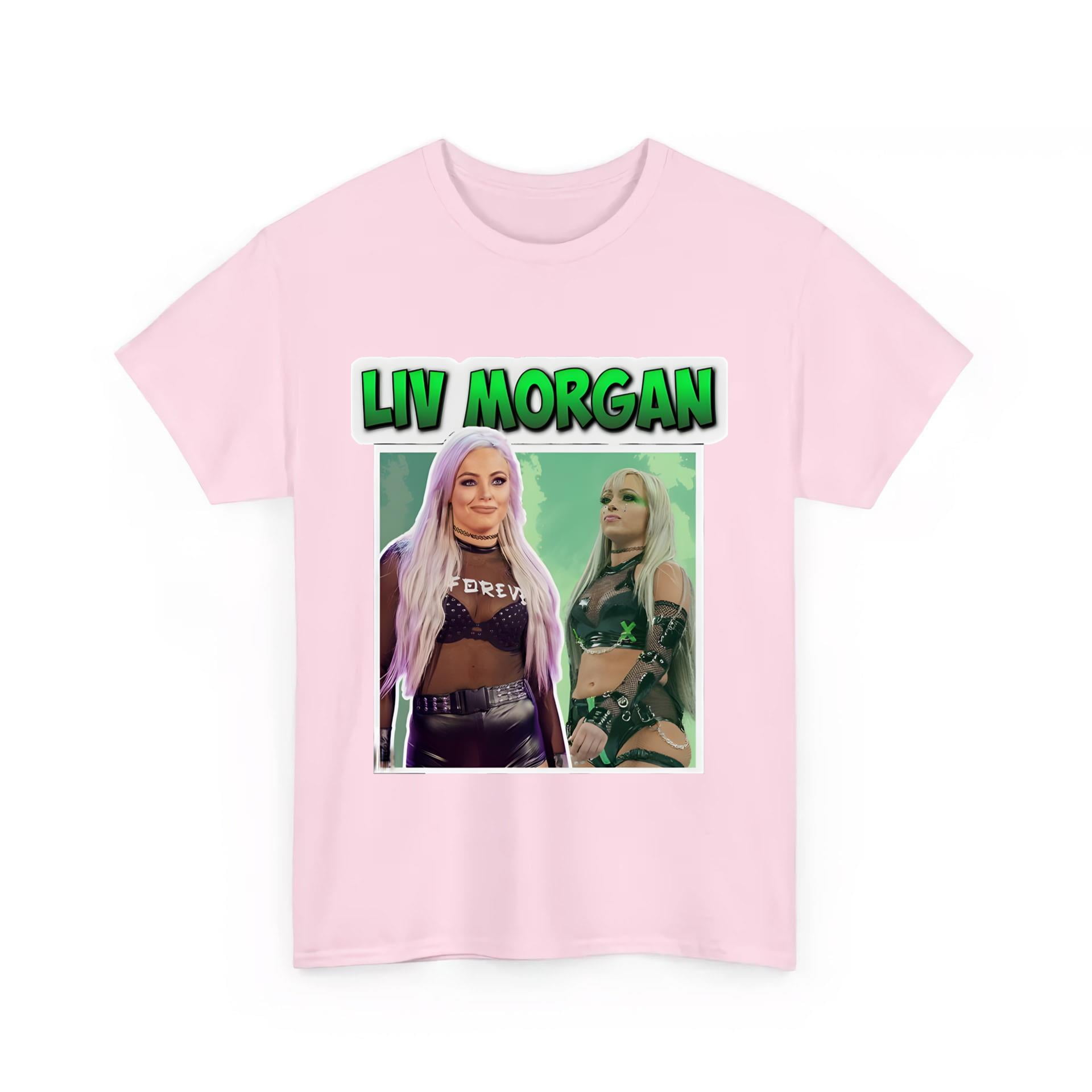 Liv Morgan Green Logo shirt - Walmart.com