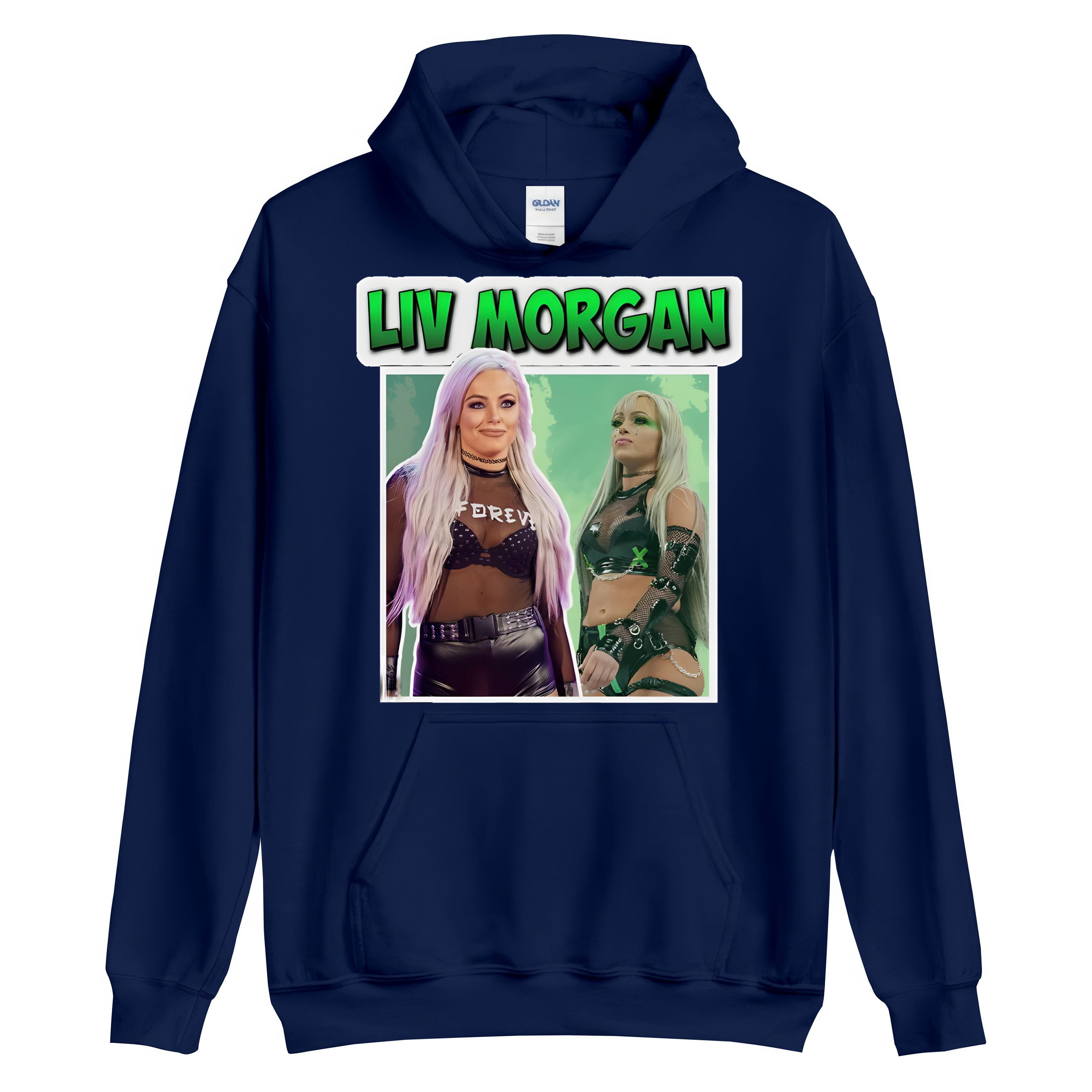 Liv Morgan Green Logo shirt - Walmart.com