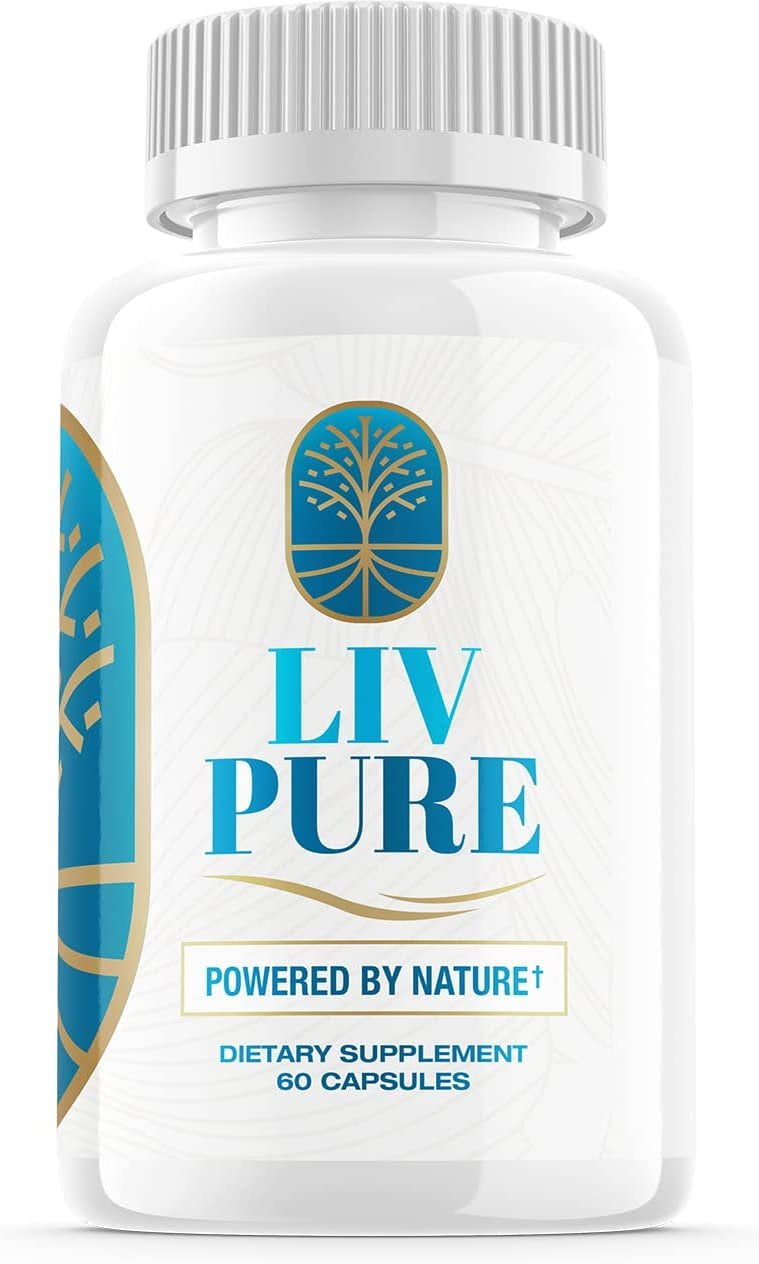 Liv Pure Advanced Liver Health Support Supplement, 60 Capsules ...
