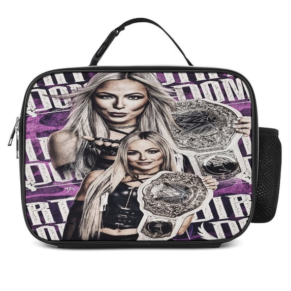 Liv Wres-Tler Mor-,ga Reusable Lunch Bento Box Insulated Portable ...