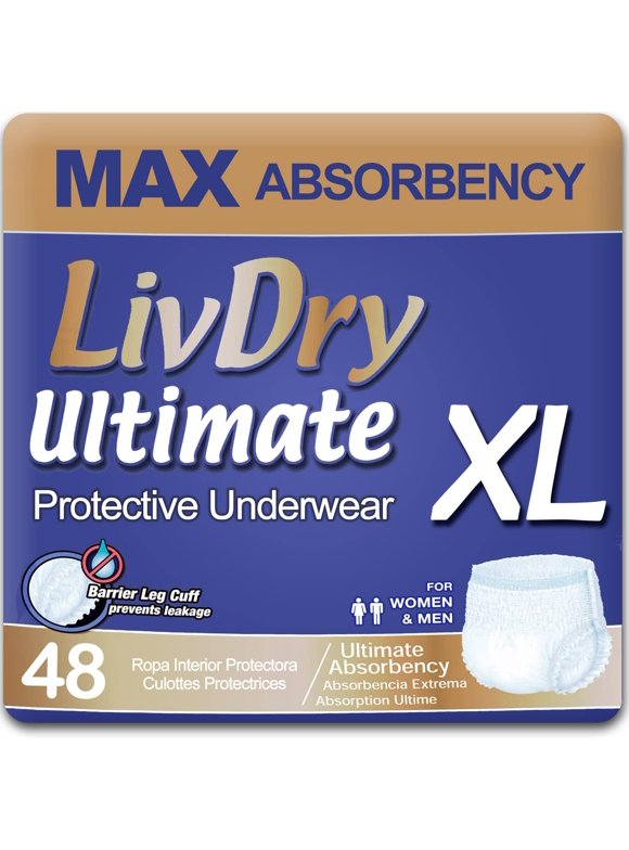 LivDry Incontinence in Personal Care - Walmart.com