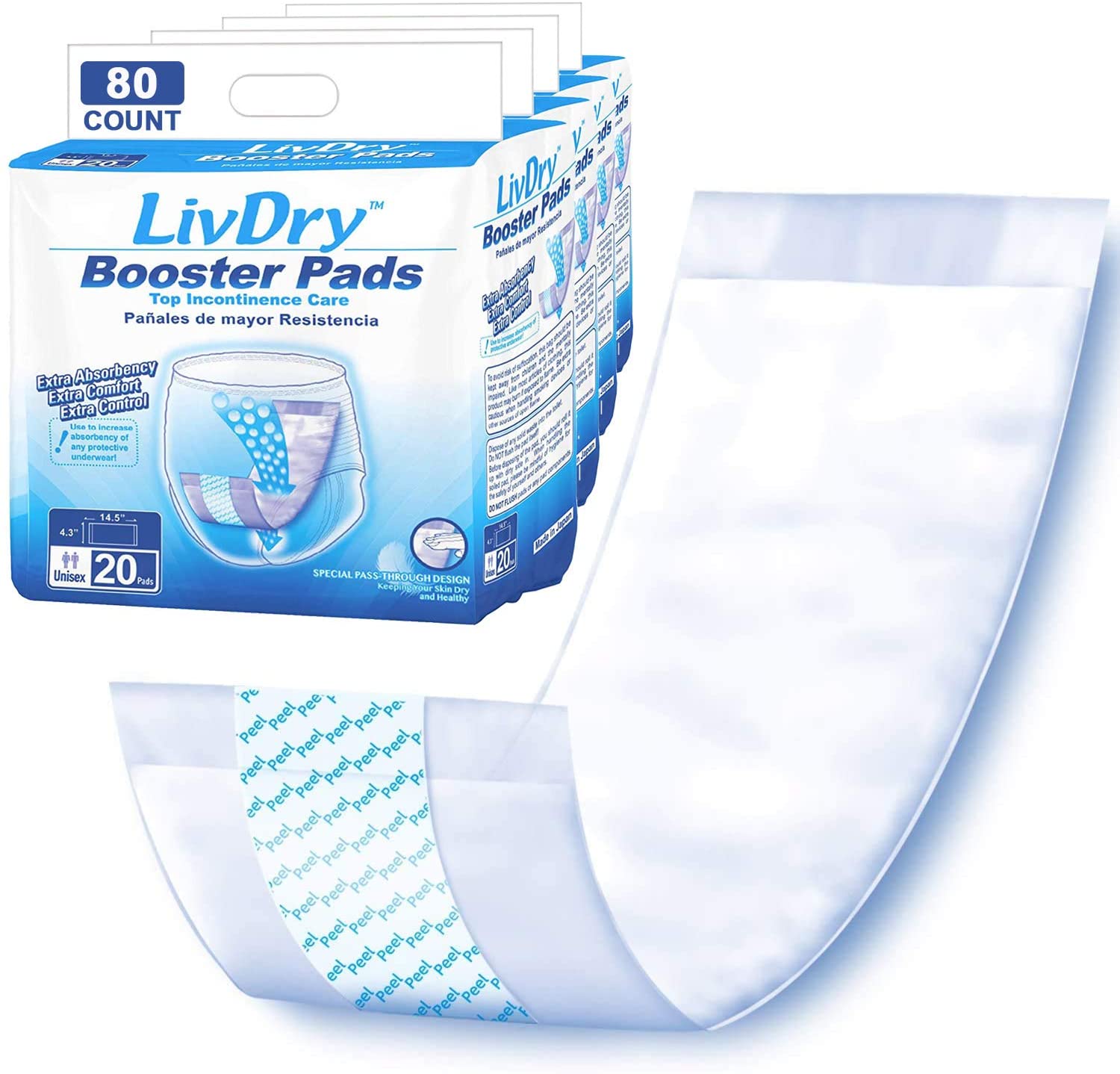 Attends Booster Pads, 24 count - Walmart.com