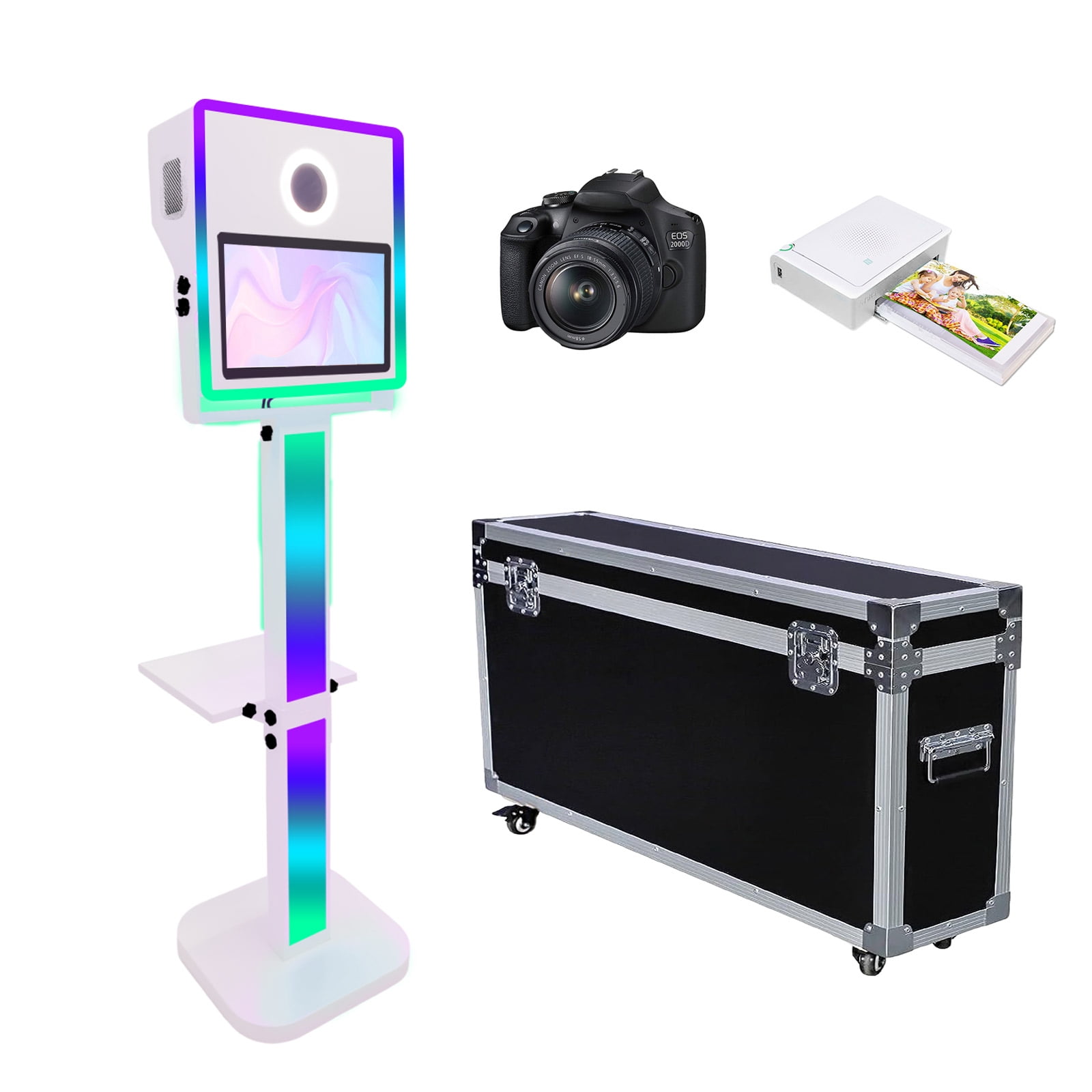 LivFiv Portable Selfie Mirror Photobooth Machine 15.6 in Touch Screen ...