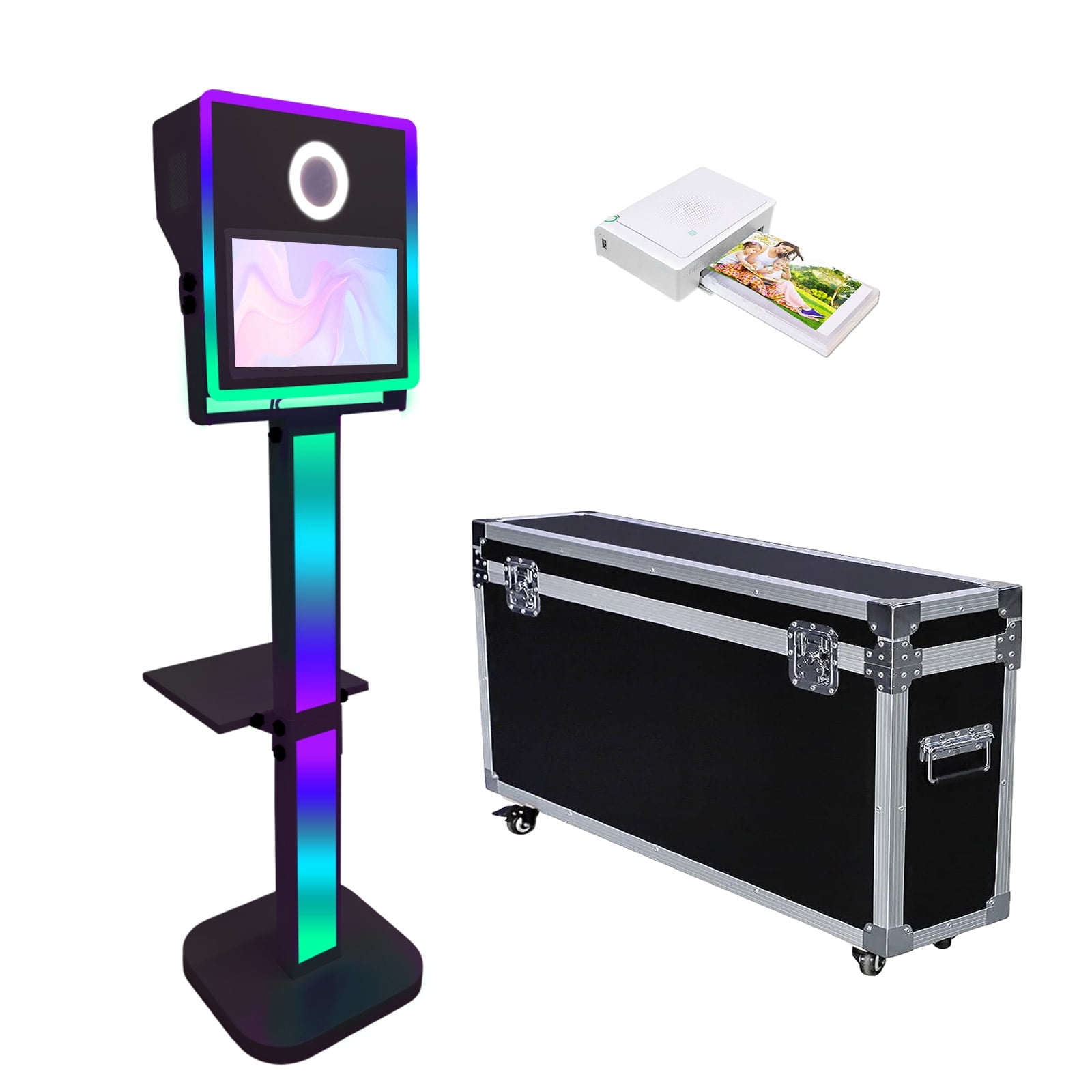 LivFiv Portable Selfie Mirror Photobooth Machine 15.6in Touch Screen ...