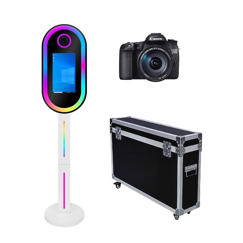 LivFiv Selfie Photobooth Machine 15.6in LCD Touch Screen with Ring ...