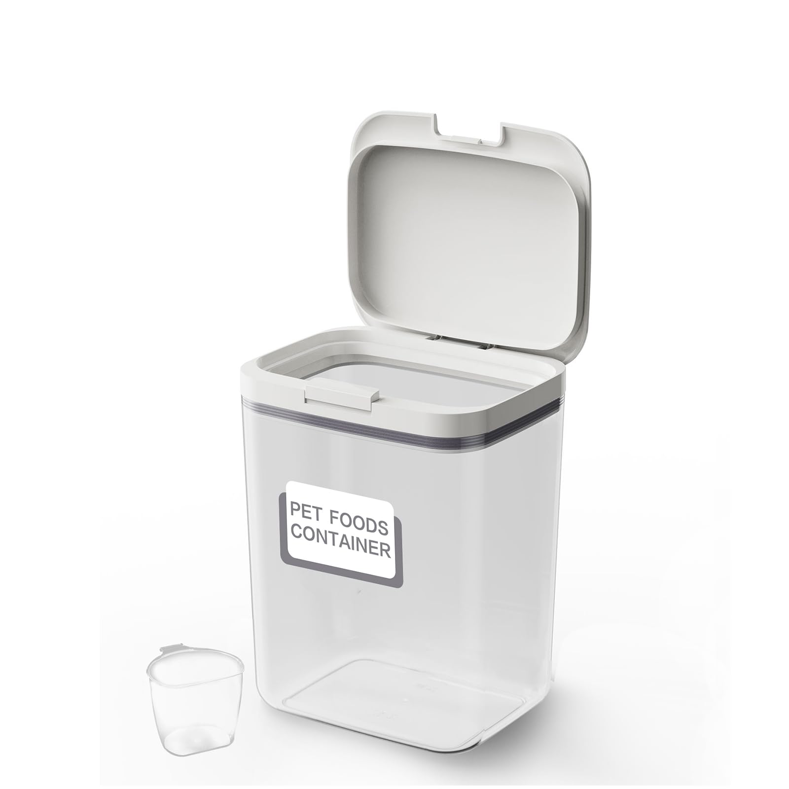 Airtight Dog Food Storage Container With Lid LivLab Mker Airtight Dog ...
