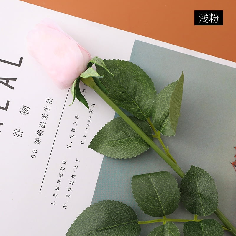 LivNxt Deluxe Moist-Touch Simulated Roses - Perfect for Wedding ...