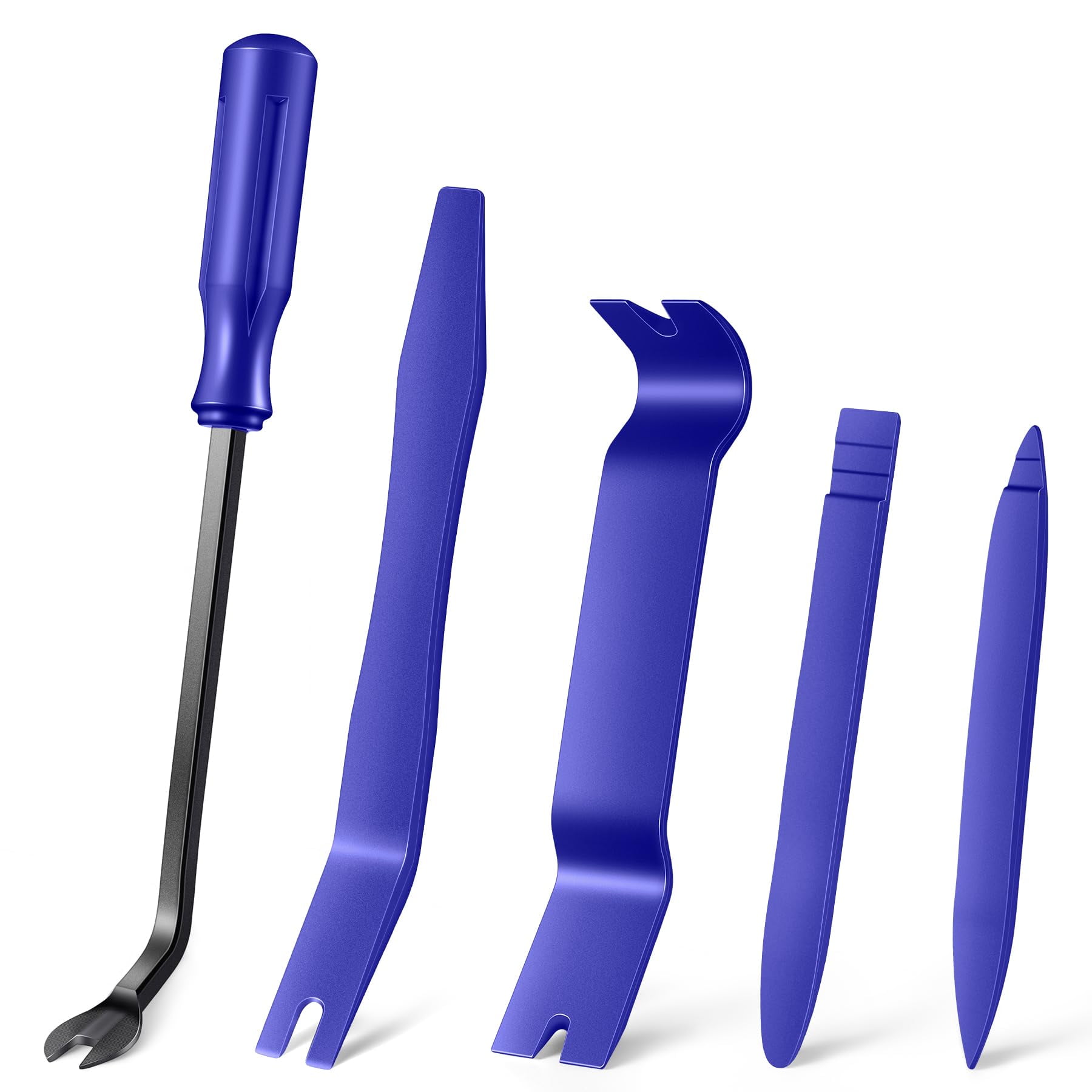 LivTee 5 pcs Auto RRF12 Trim Removal Tool Kit, No Scratch Plastic Pry ...