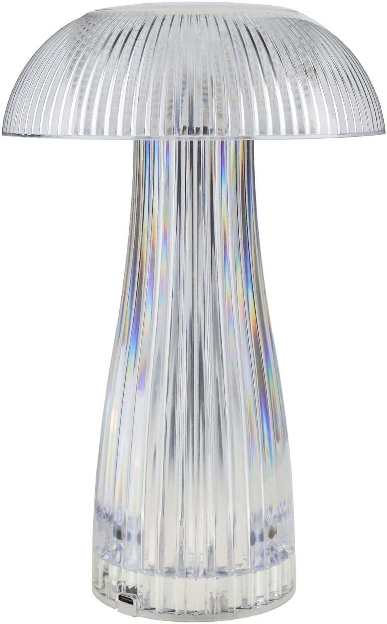 Livabliss Furnas Portable Table Lamp, 10-inch, Clear - Walmart.com