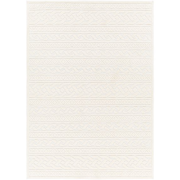 Livabliss Lyna Cream 2' x 3' Machine Washable Indoor Area Rug - Walmart.com
