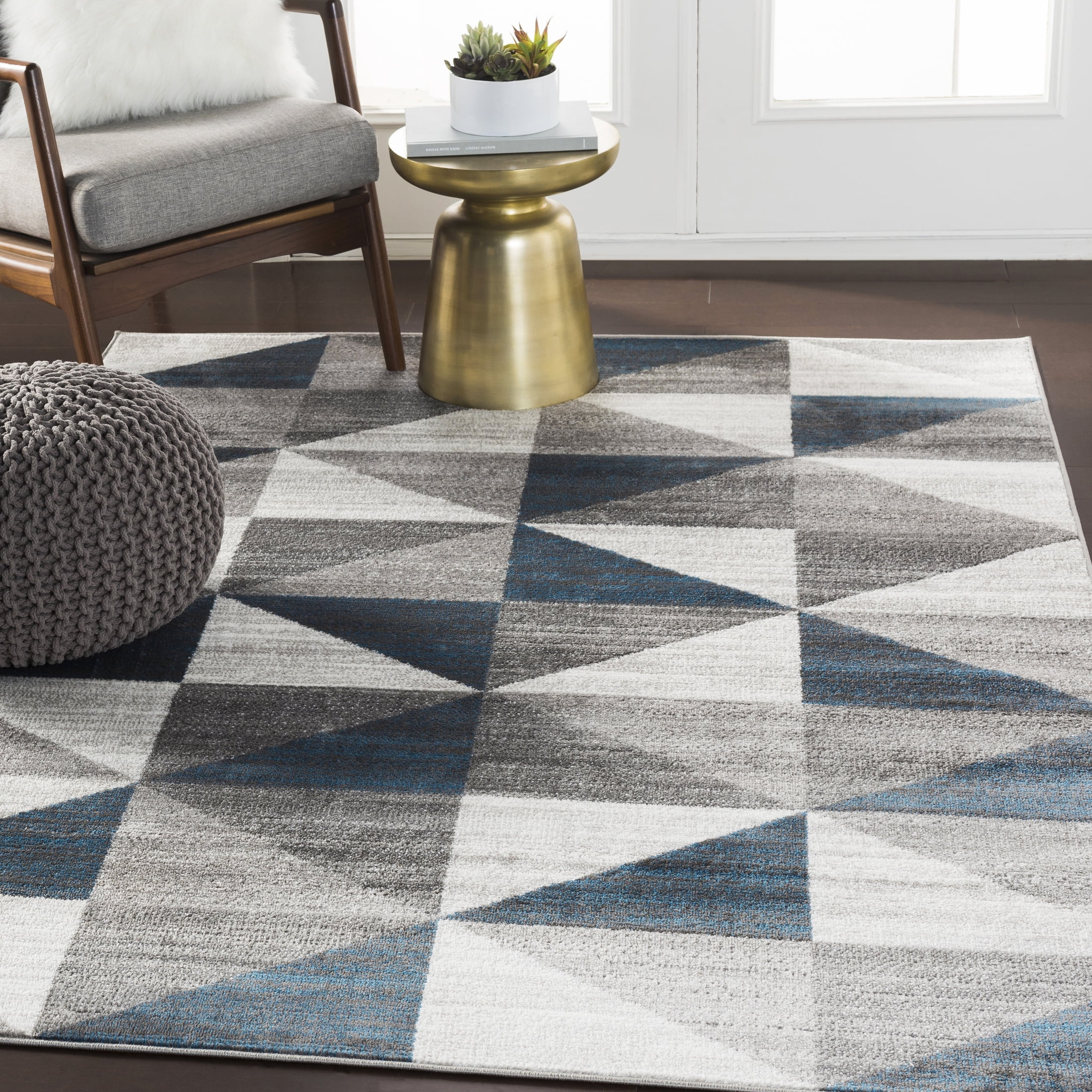 Modern Geometric Area Rug