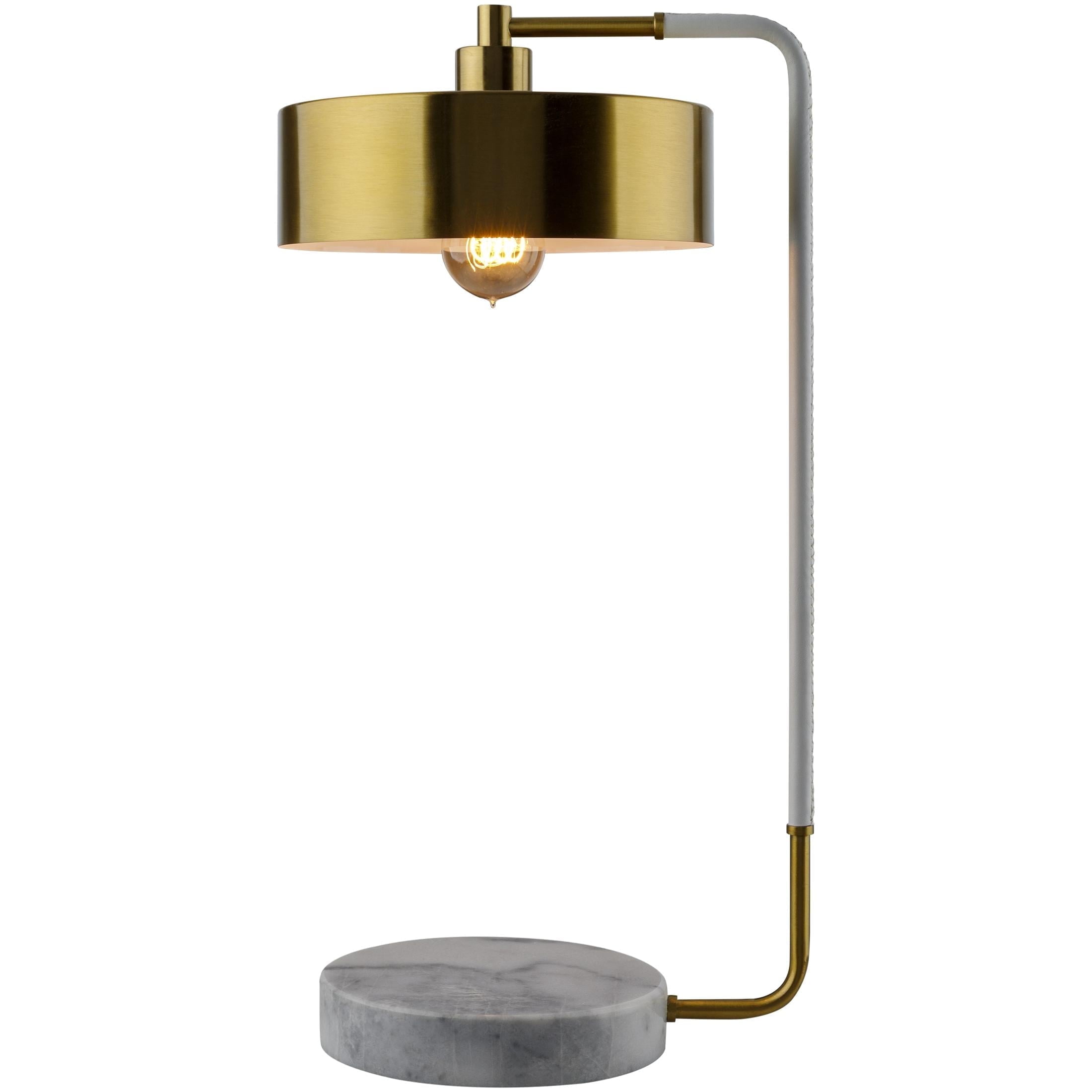 Livabliss Valo Rustic Accent Table Lamp, 24-inch, Gold/Marble - Walmart.com