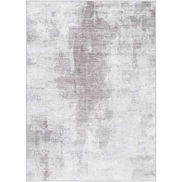 Mainstays Abstract Shag Indoor Area Rug, Neutral, 5'x7' - Walmart.com