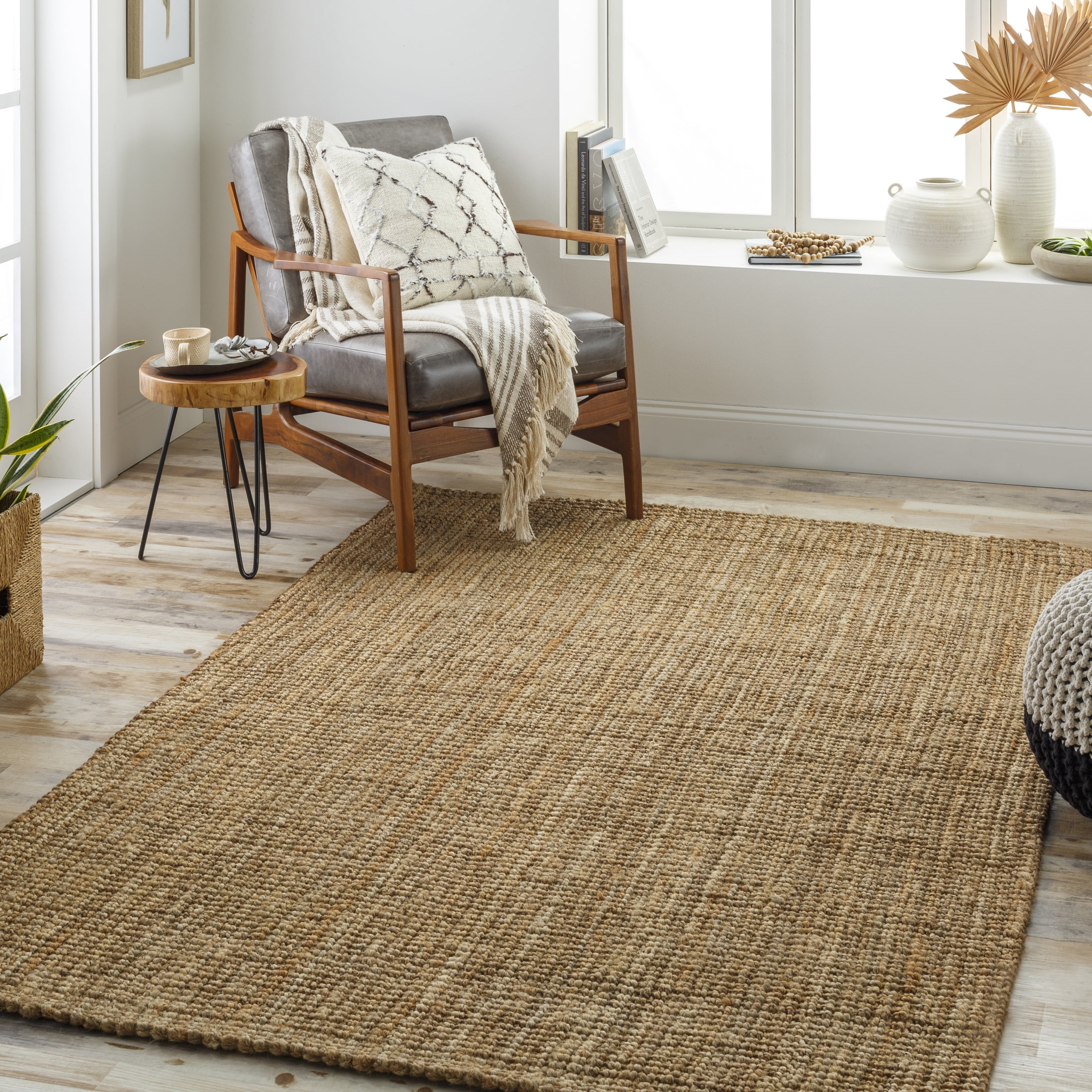 Livabliss x Becki Owens Calla Cottage Texture Area Rug,8' Square ...