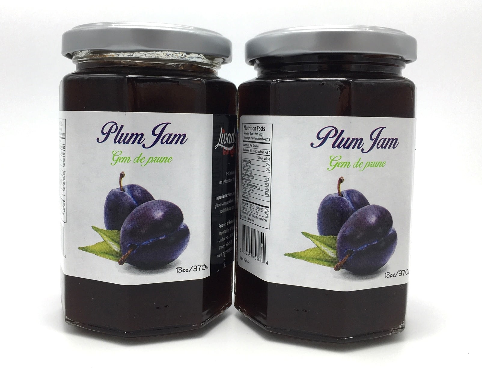 Livada Romanian Plum Jam -13oz( 370g) PACK of 2 Gem de Prune - Walmart.com