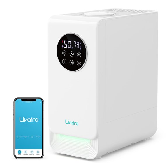 Livatro Smart Warm and Cool Mist Humidifiers for Large Room ...