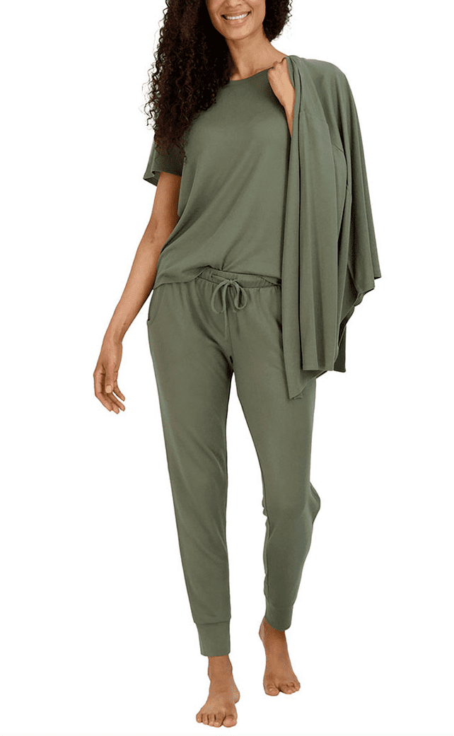 Live 2 Lounge Ladies' Hacci-Knit 4-Piece Essentials Lounge Set, Size M ...