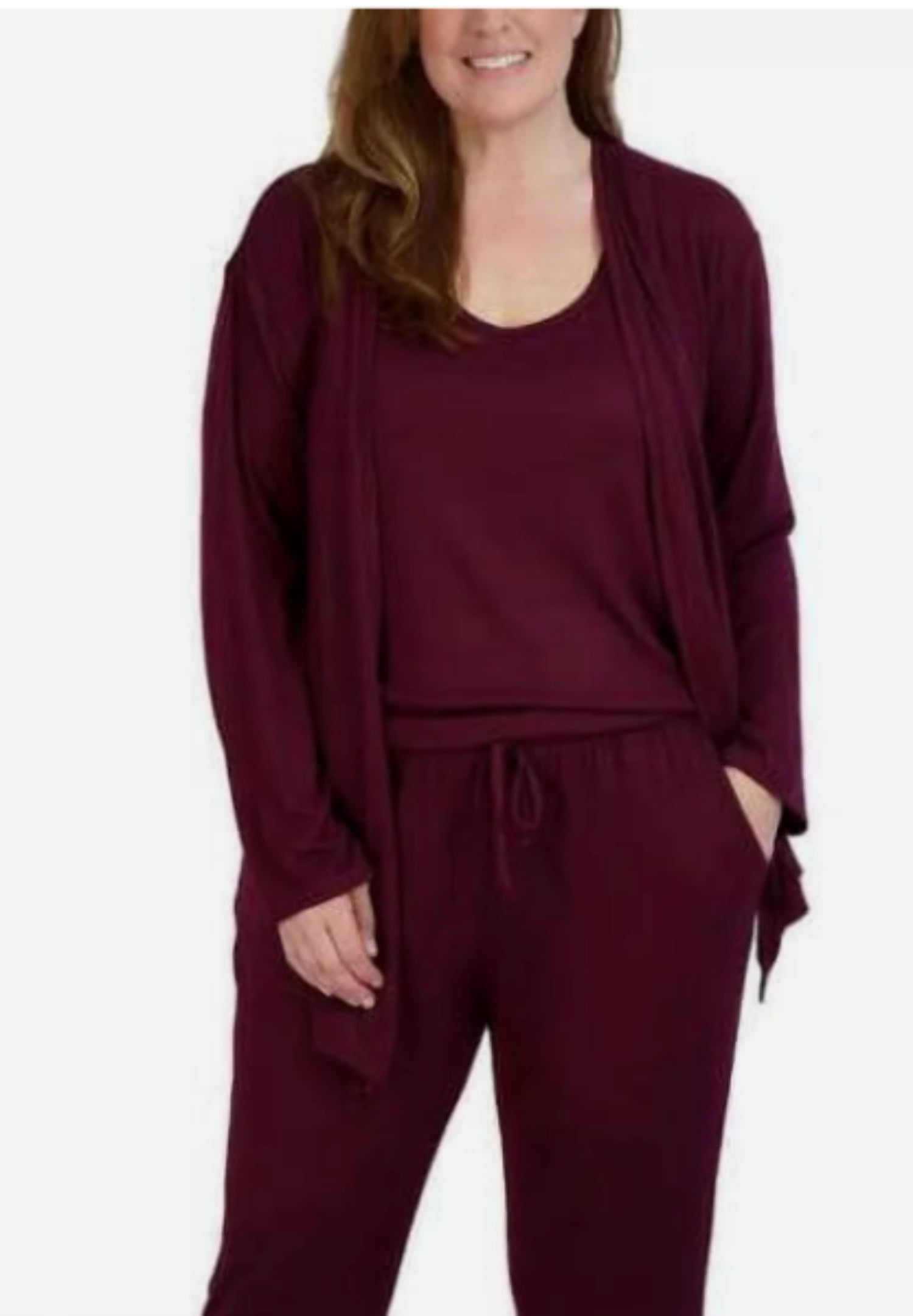 Live 2 Lounge Ladies' 4-piece Essentials Lounge Set -2X - Walmart.com