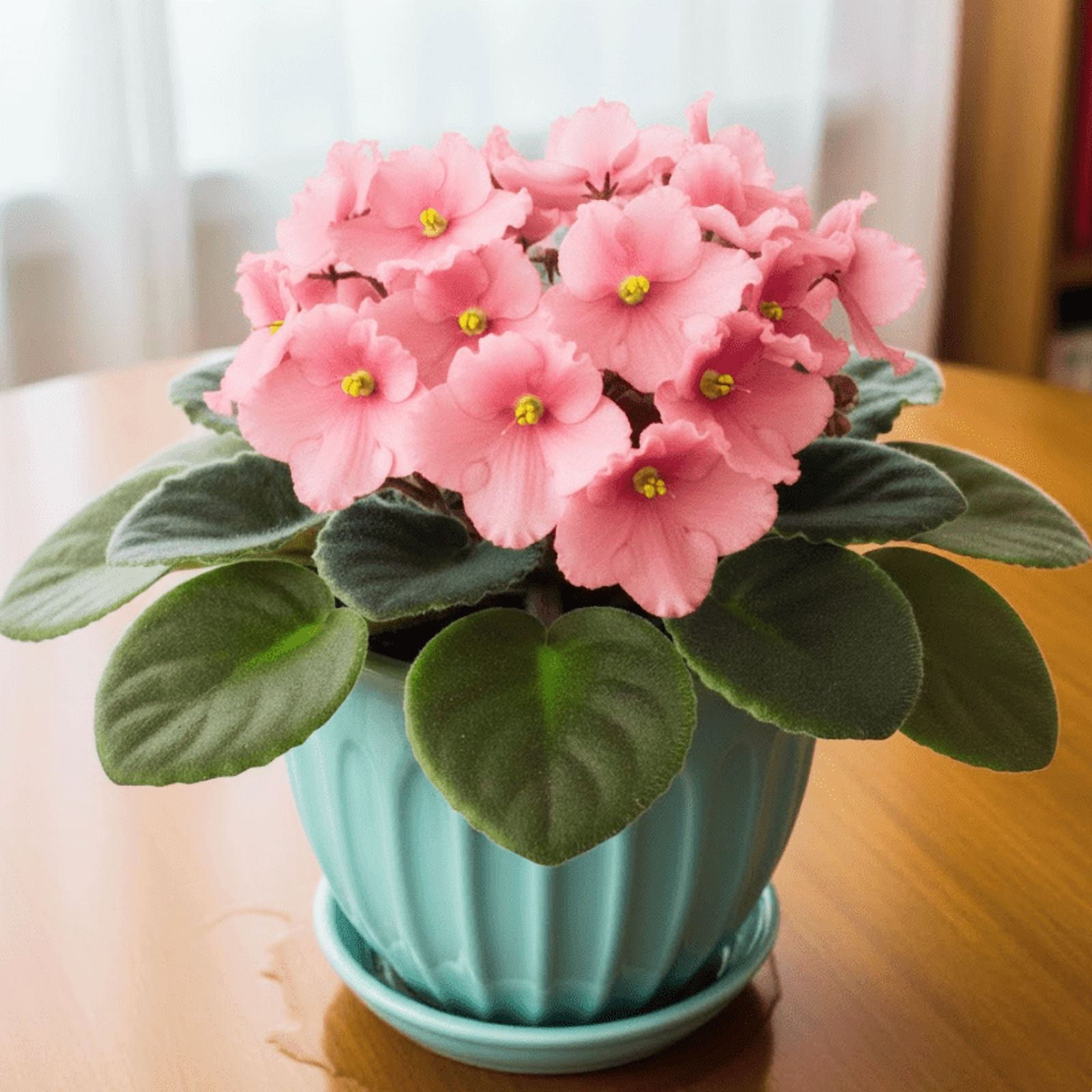 Live African Violet Plants, Pink African Violets Flower in 3 Inch Pot ...