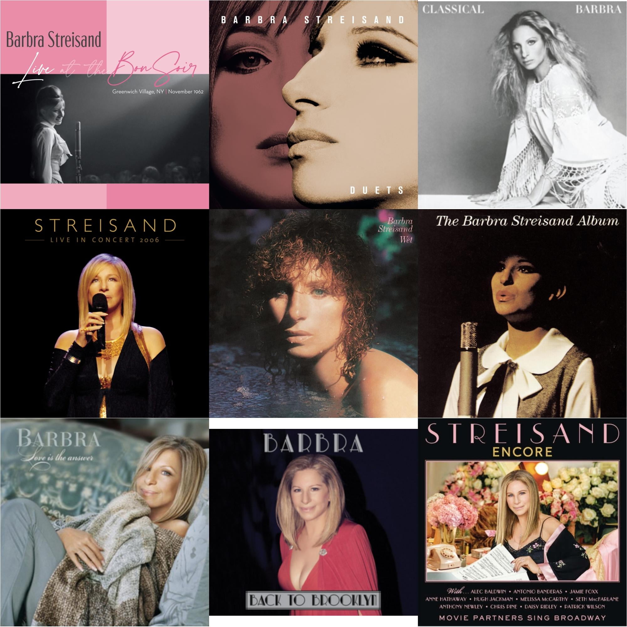Live At The Bon Soir & Duets & Classical Barbra & Streisand: Live In ...