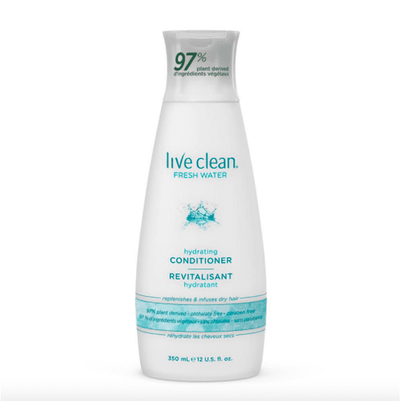 Live Clean Plant-Based Fresh Water Hydrating Conditioner, 12 oz ...