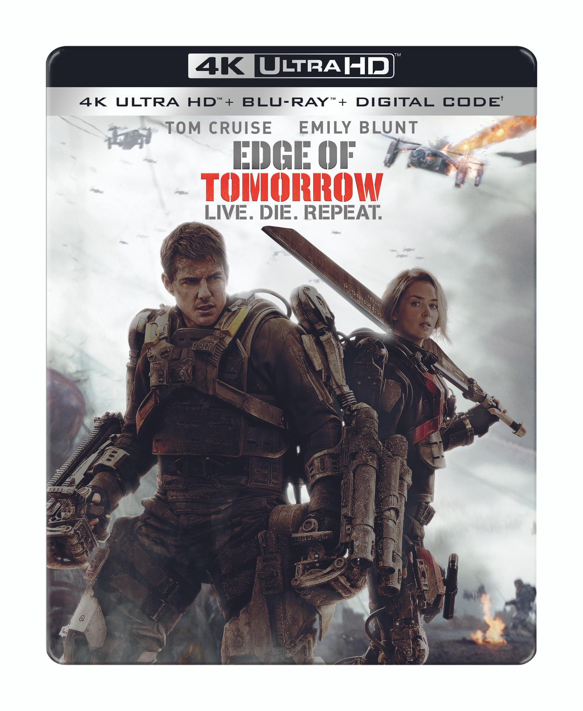 Live Die Repeat: Edge of Tomorrow (4K UHD Steelbook + Blu-ray) [UHD ...