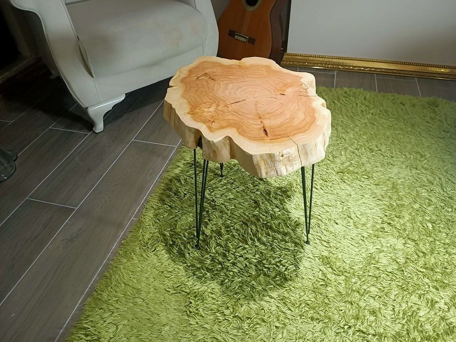 Live Edge Coffee Table Rustic Coffee Table Natural Wood Side Table ...