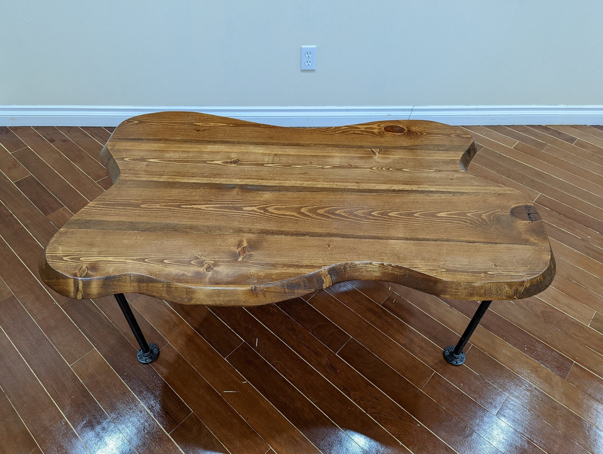 Live Edge Coffee Table Toffee - Walmart.com