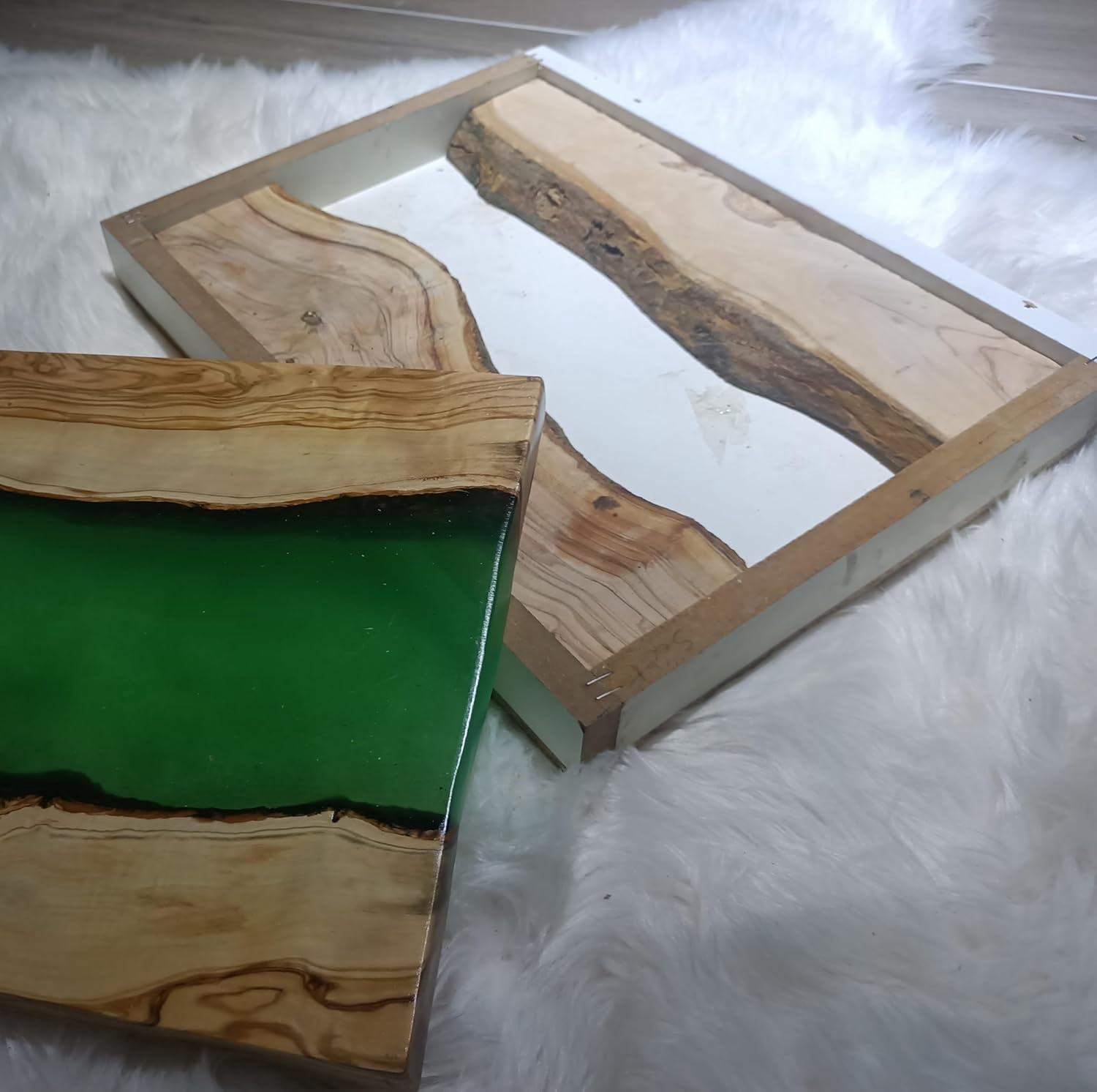 Live Edge Olive Wood Slab for DIY and Charcuterie Board, Ready to be ...