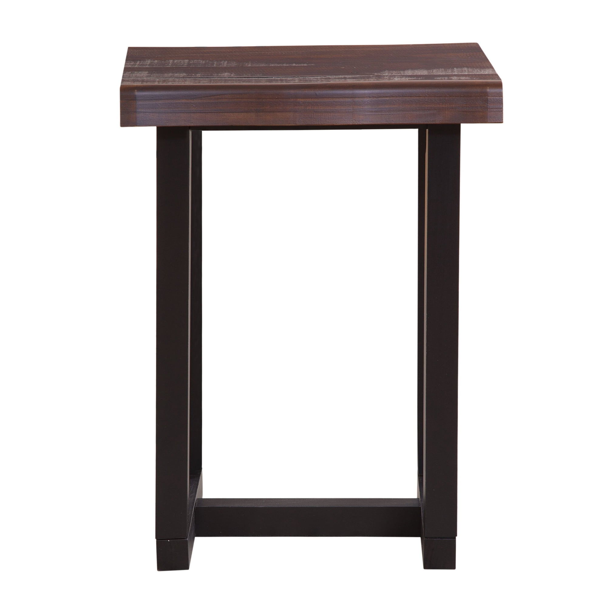 Live Edge Stool Pair ( Of 2) In Brown, Solid Pine Made, Versatile For ...