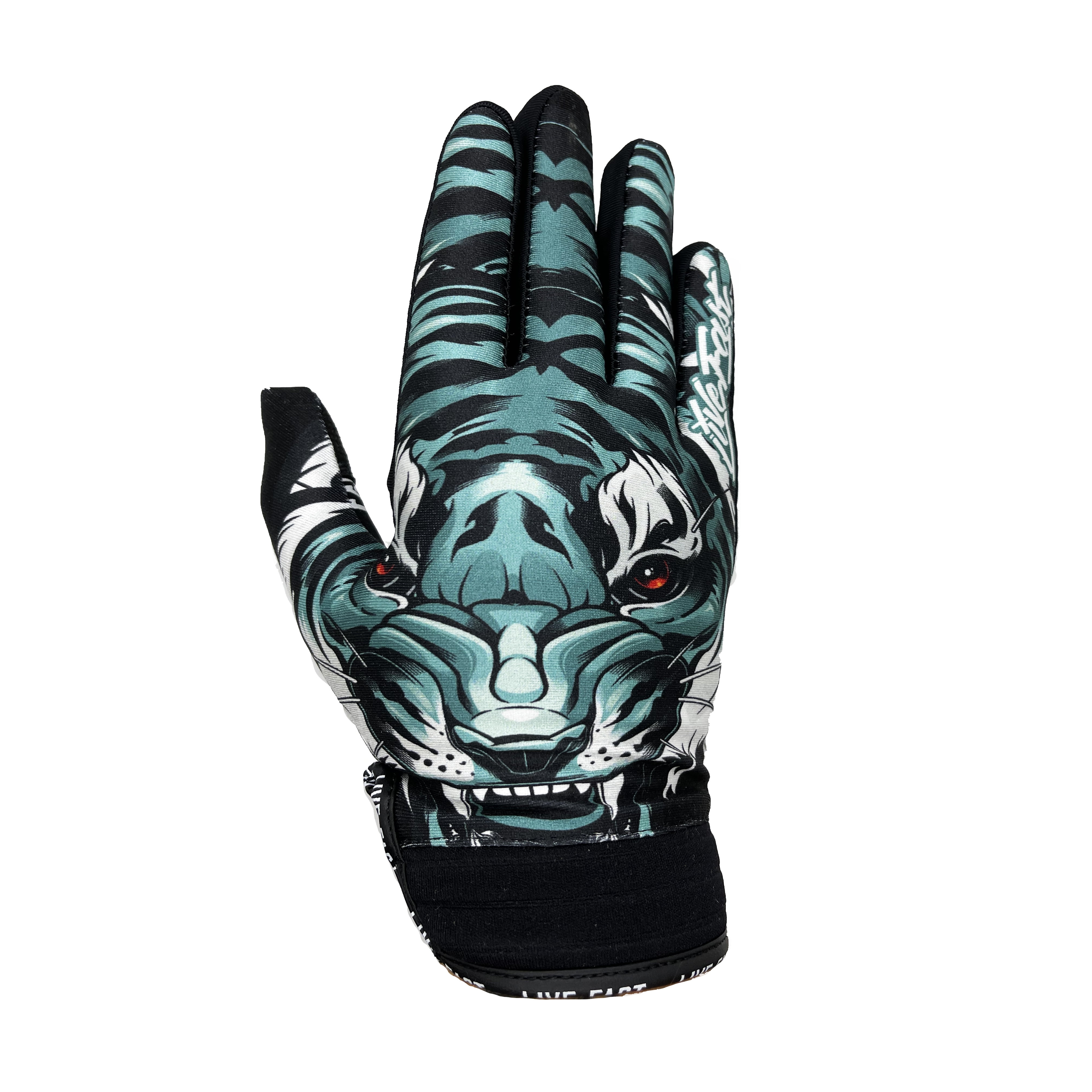 Live Fast X Sweyda Collab Tiger Motocross Gloves - Walmart.com