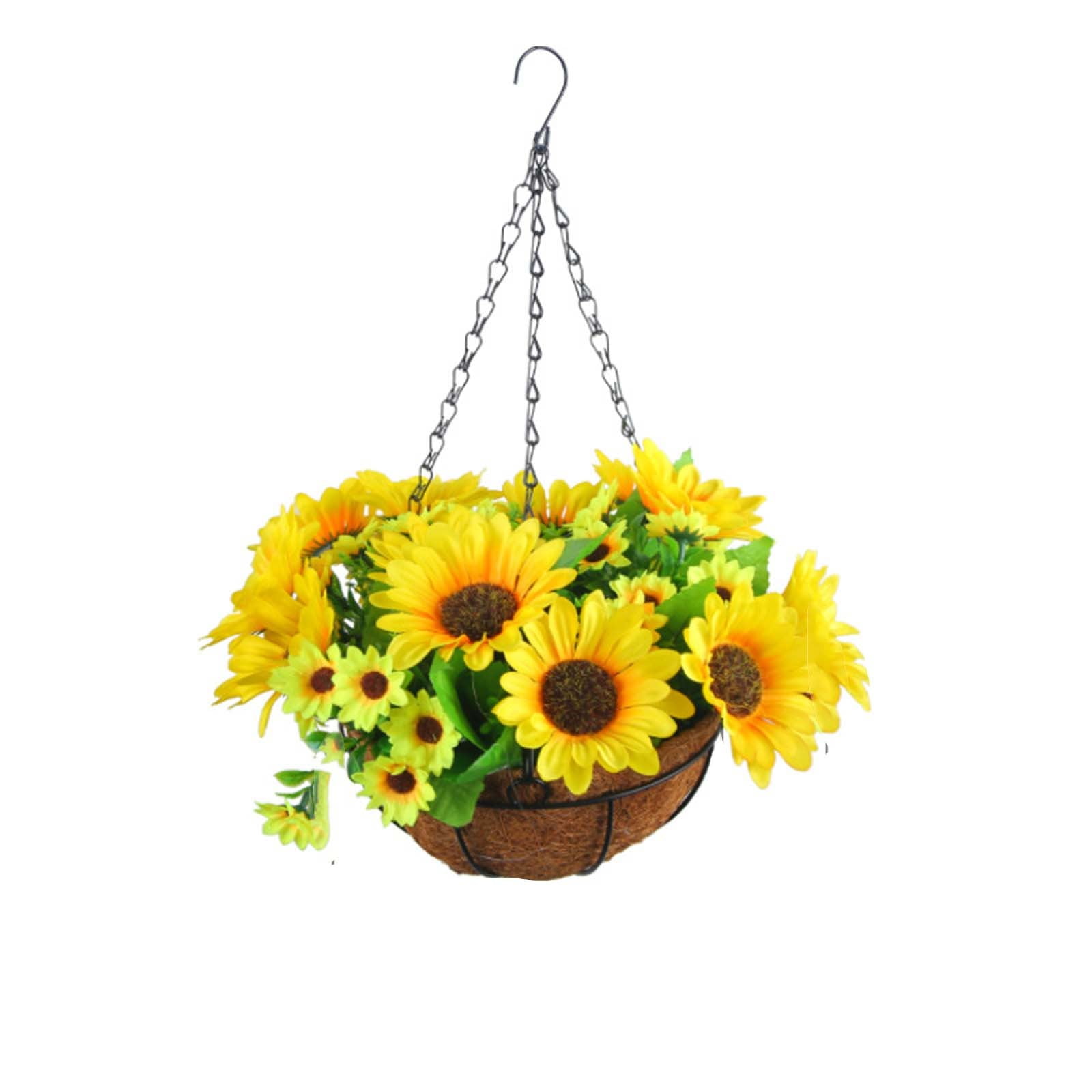Live Flowers To Plant Outside, Front Porch Decorations Outdoor, Silk ...
