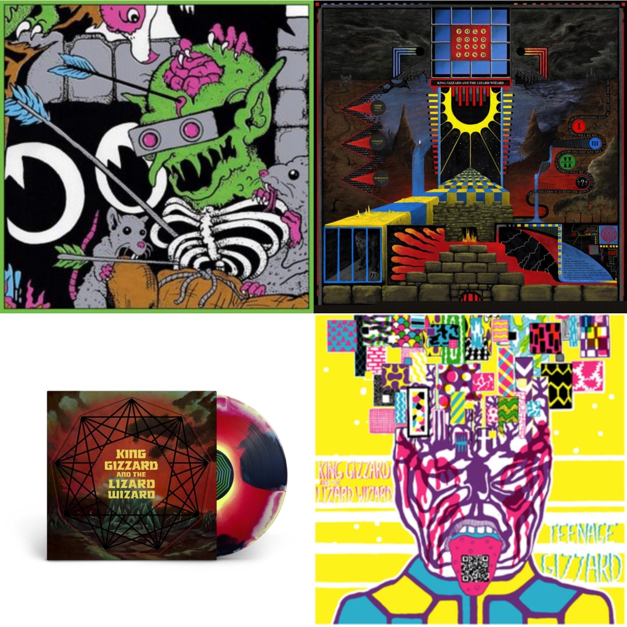 Live In Brussels '19 (140G/3LP) & Polygondwanaland & Nonagon Infinity ...