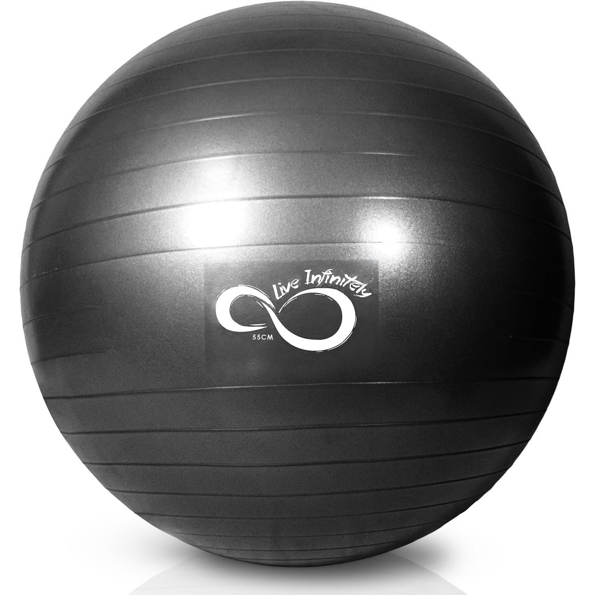 Live Infinitely Exercise Ball Extra Thick Workout Pregnancy Ball Chair ...