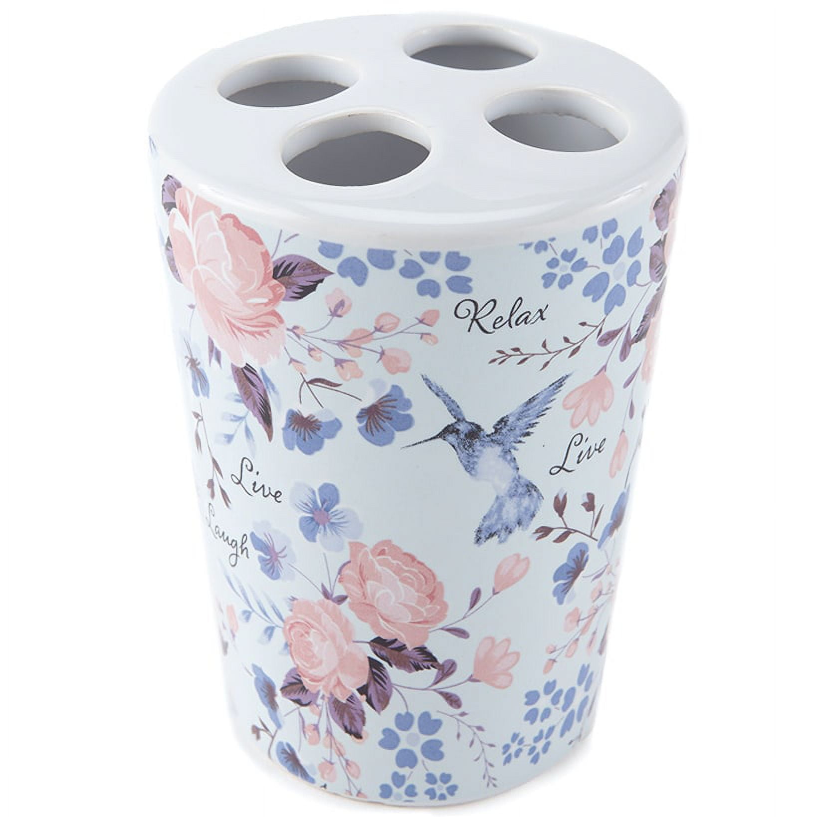 Live Laugh Love Bath Collection - Toothbrush Holder - Walmart.com
