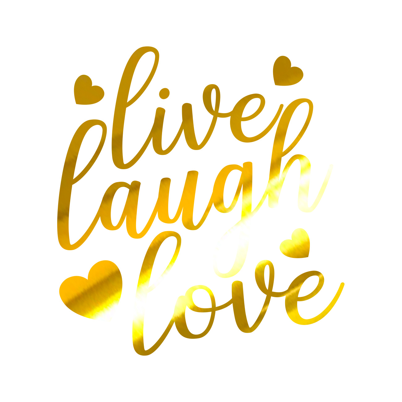 Live Laugh Love Sticker Decal Die Cut - Self Adhesive Vinyl ...