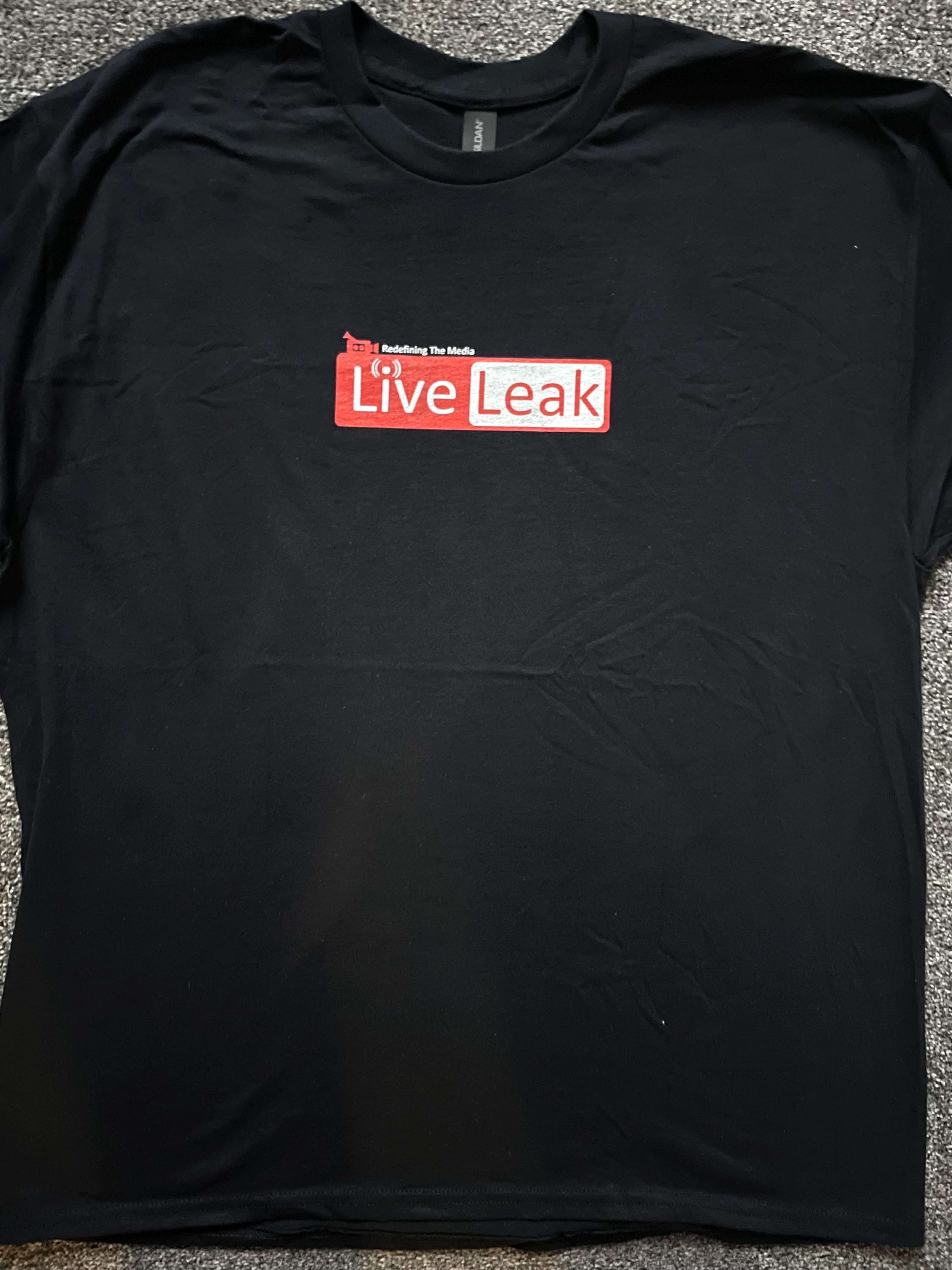 Live Leak - Logo T shirt - Various Sizes - Rotten dot com Early ...